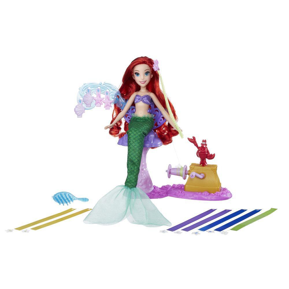 Disney Princess Royal Ribbon Hair Salon Playset & Doll Assortment ...