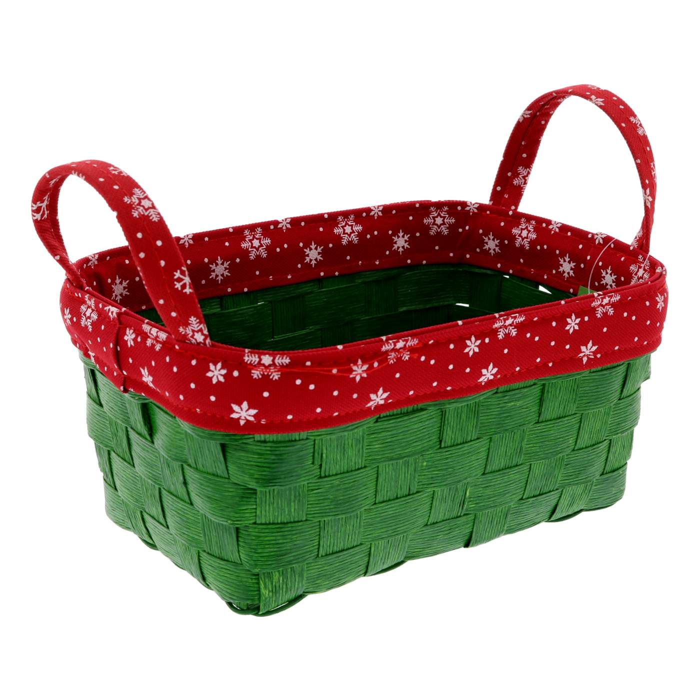 Holiday Market Small Snowflake Rim Basket, Assorted Colors - Shop Gift ...