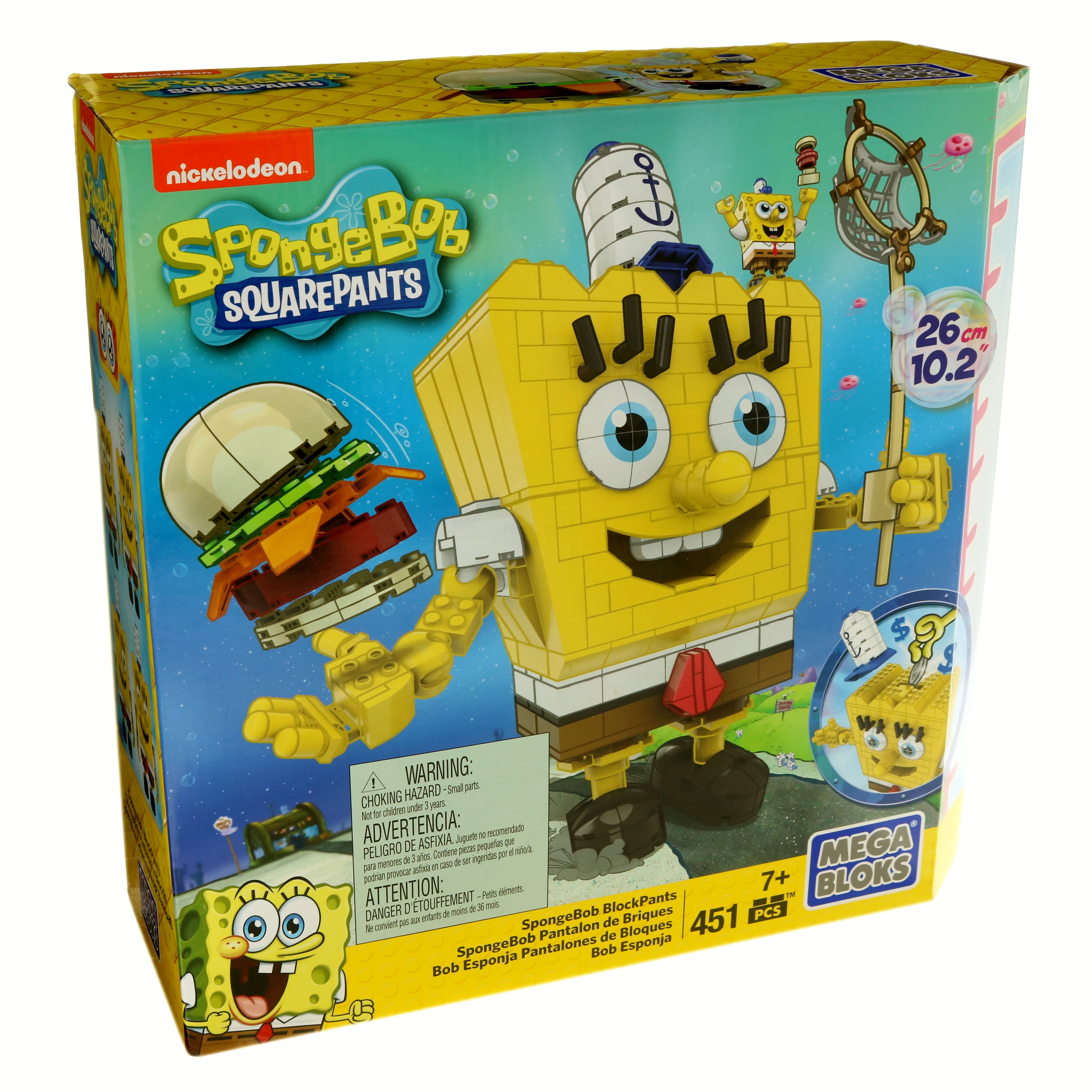 Mega Bloks SpongeBob SquarePants: SpongeBob BlockPants - Shop Toys at H-E-B