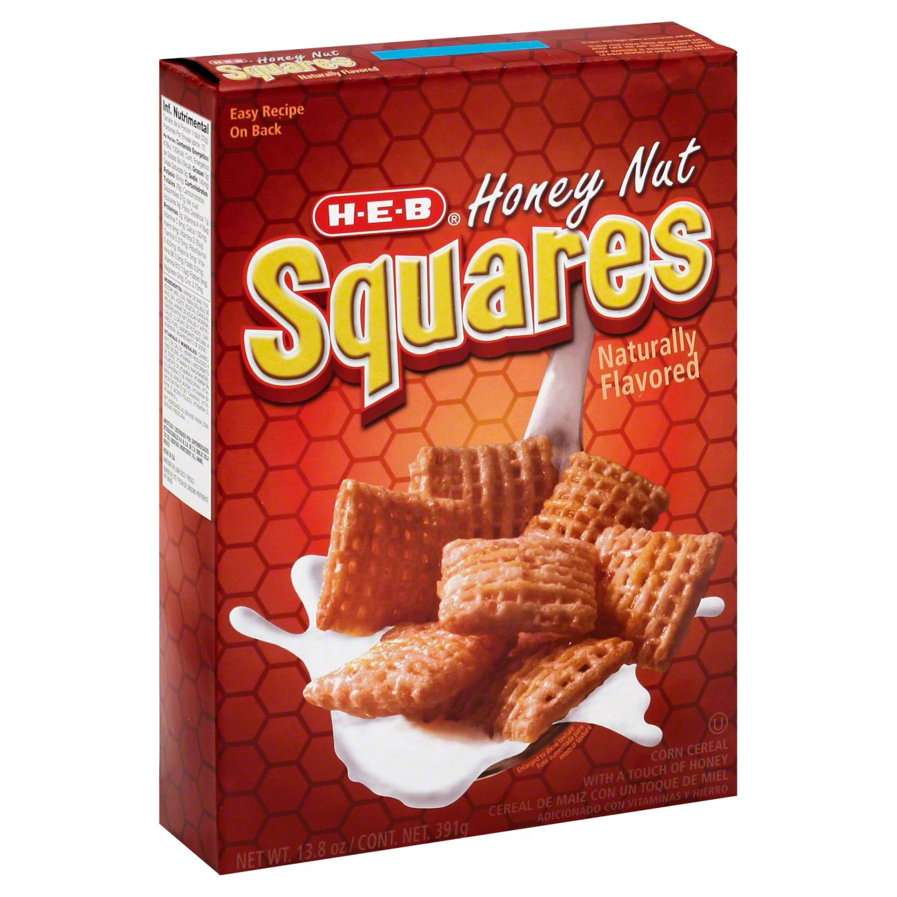 H-E-B Honey Nut Squares Cereal - Shop Cereal & Breakfast at H-E-B