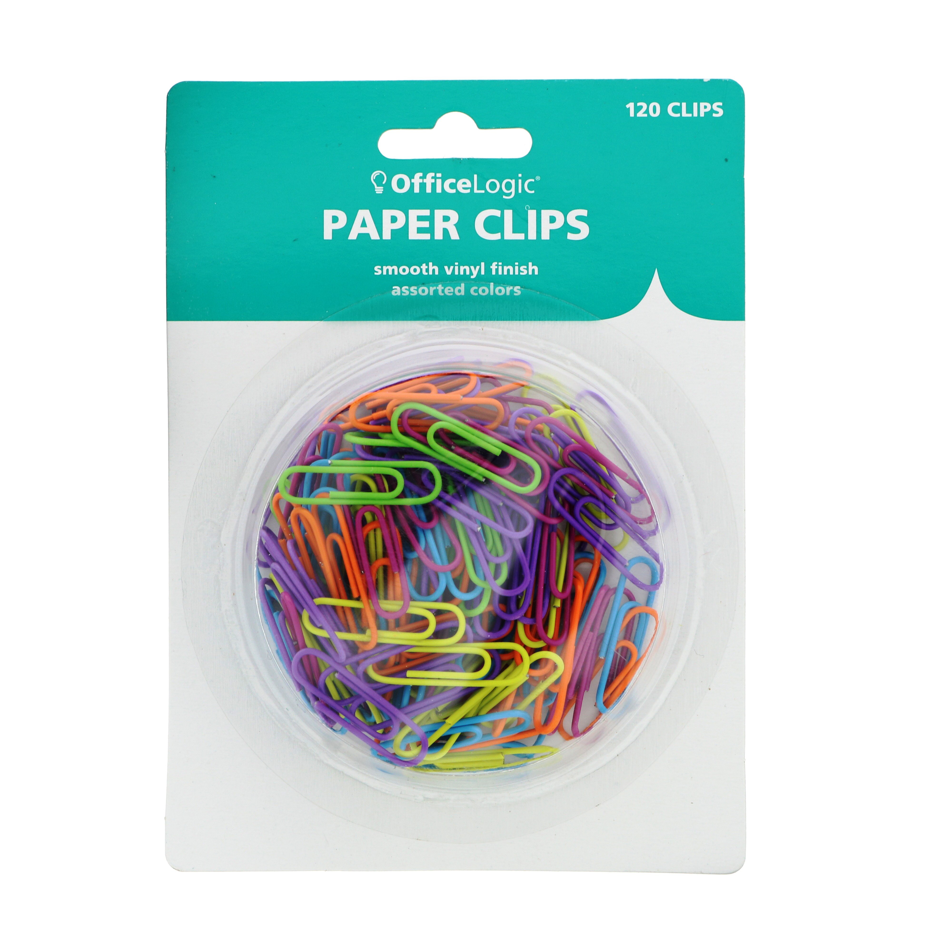 Office Logic Paper Clips, Assorted Colors - Shop Tools & equipment at H-E-B