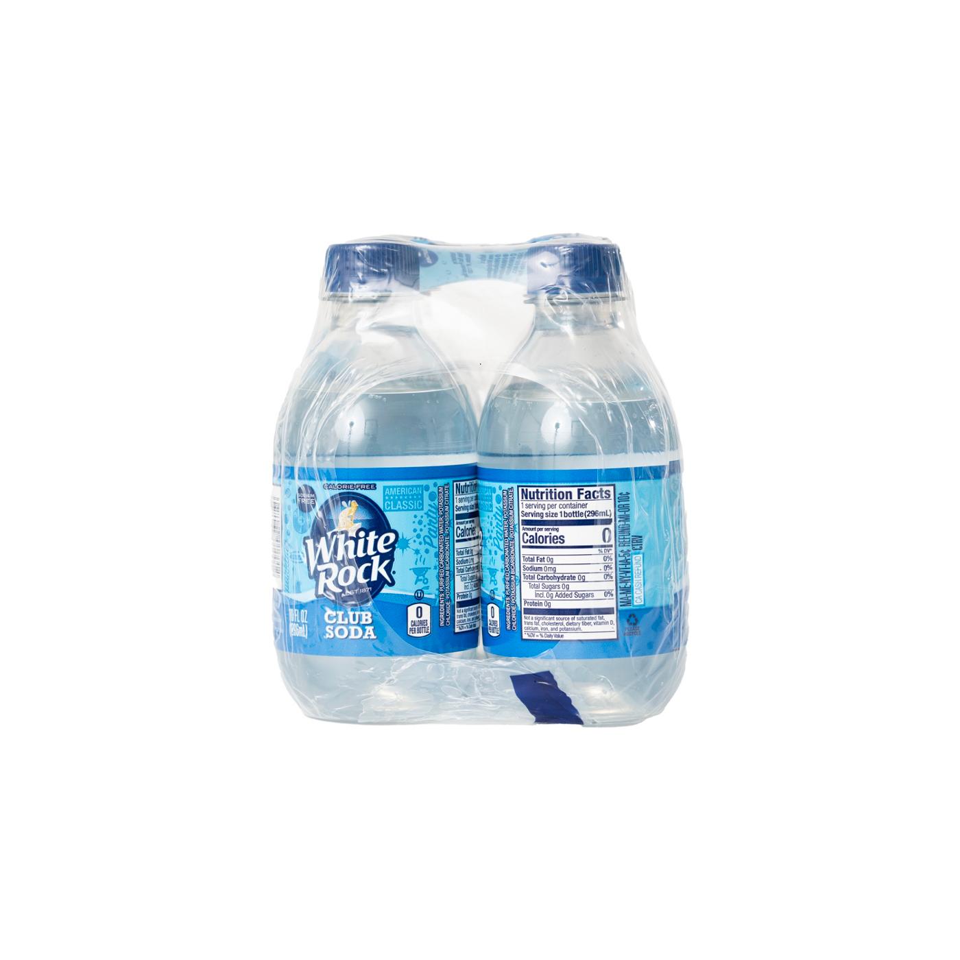 White Rock White Rock Club Soda 10 oz Bottles - Shop Water at H-E-B