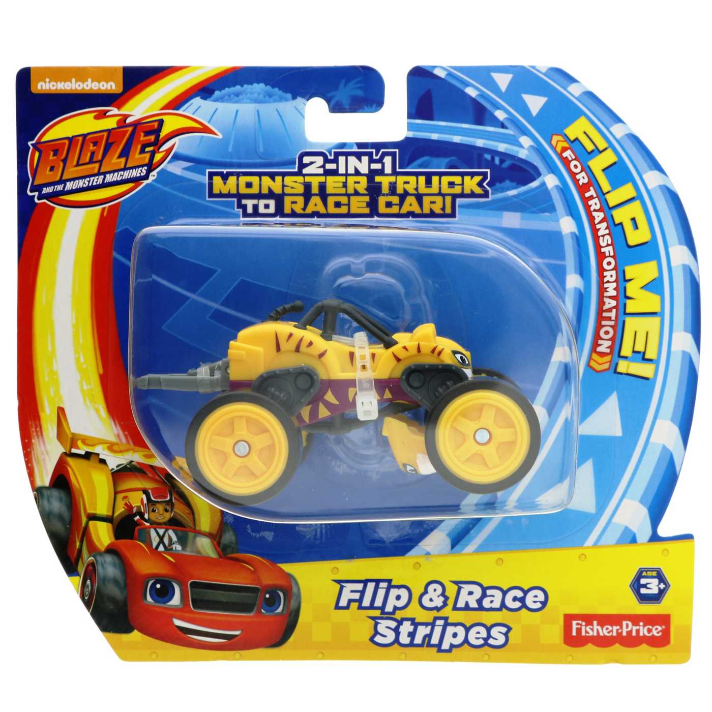 Fisher-Price Blaze And The Monster Machines Assorted Flip& Race ...