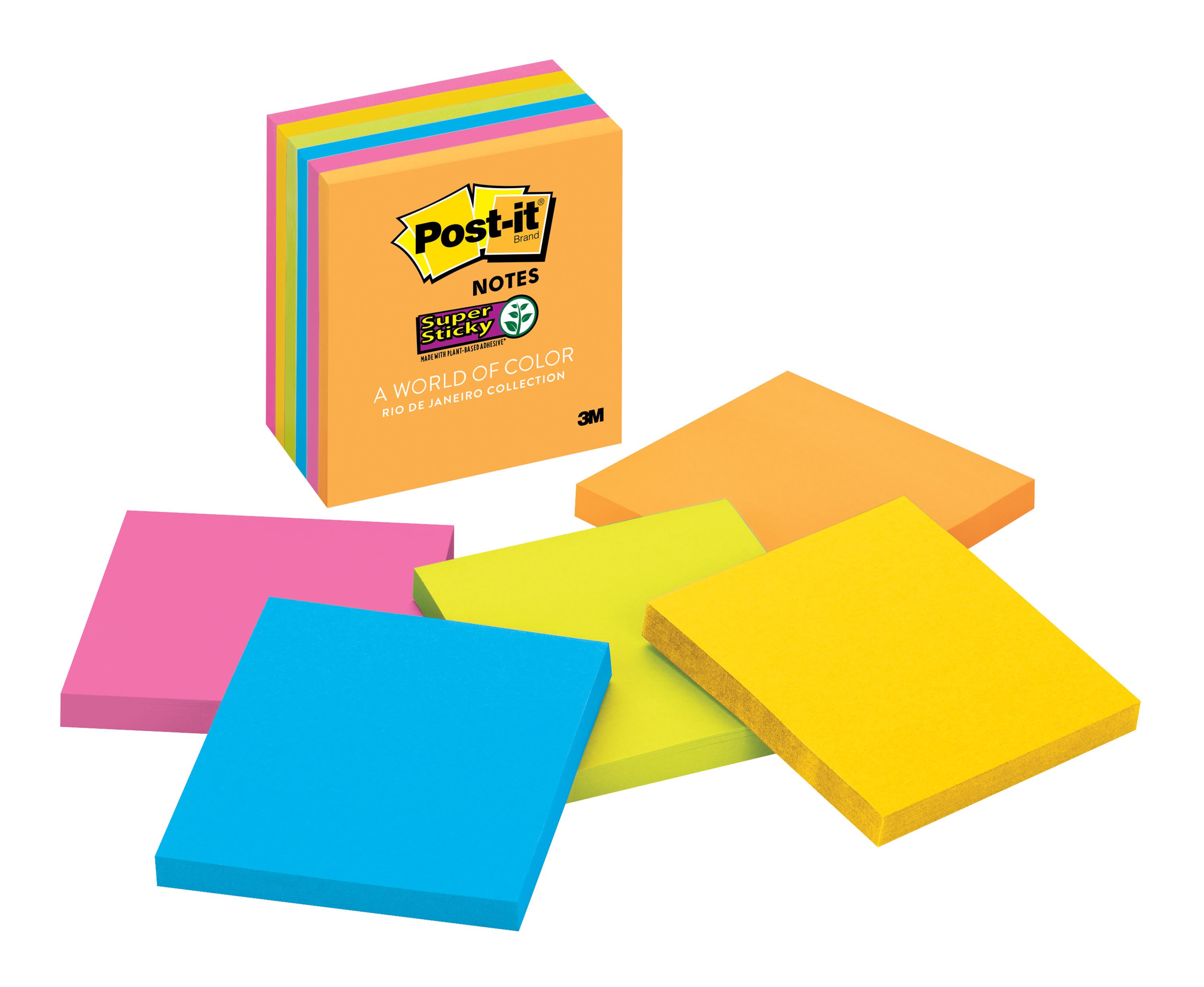 Post-it Super Sticky Notes - Rio De Janiero Collection, 420 Ct - Shop ...