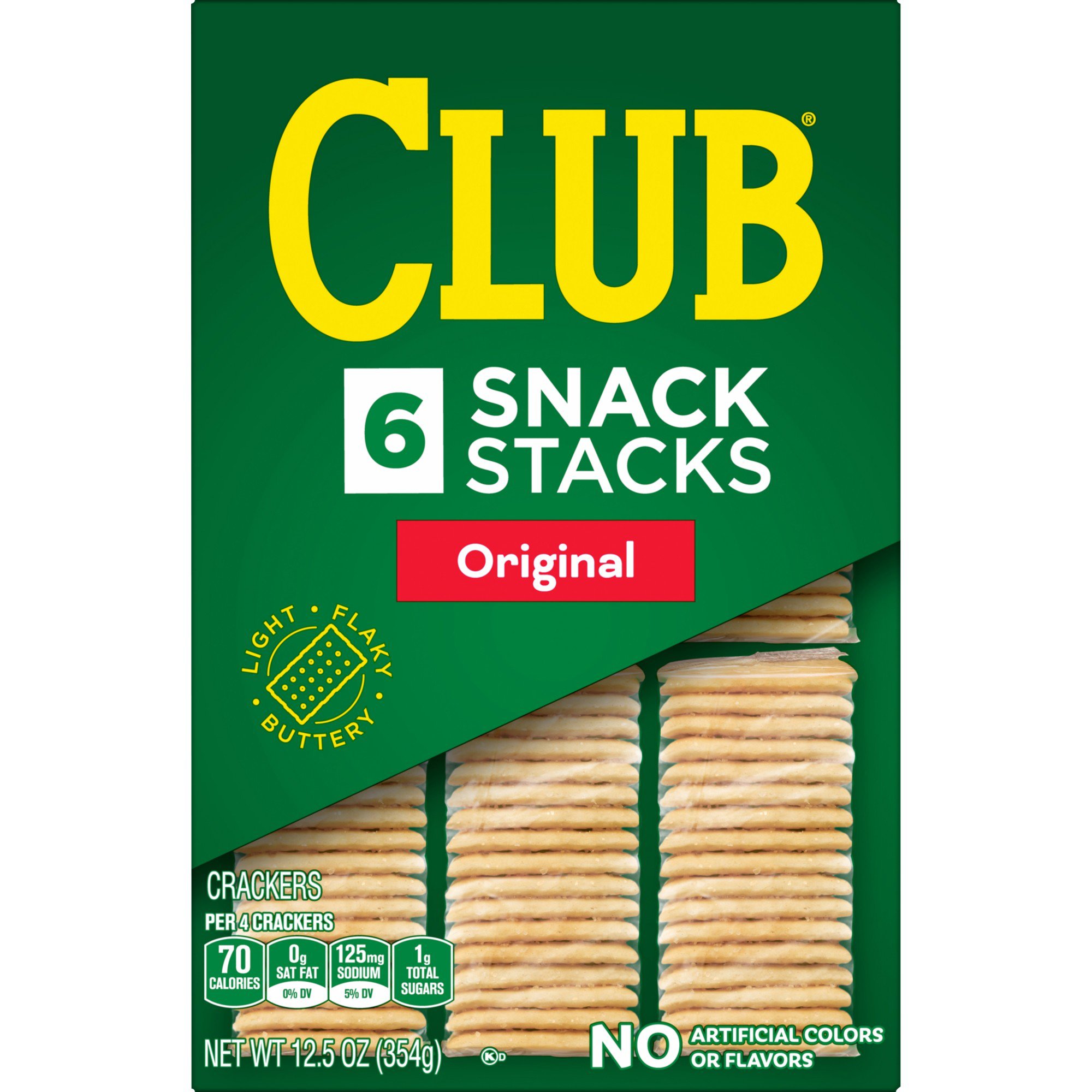 Club Snack Stacks Original Crackers - Shop Crackers & breadsticks at H-E-B