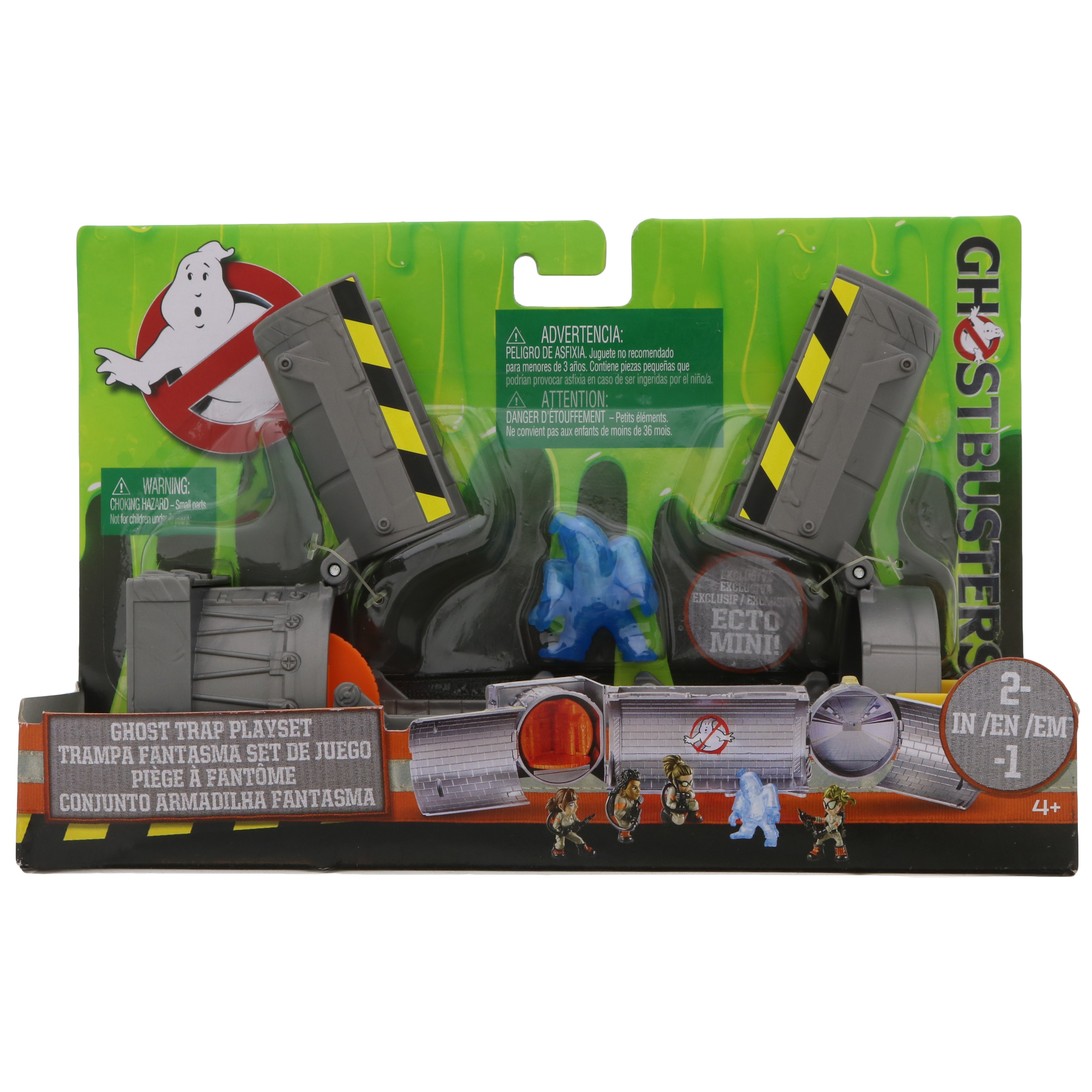 Mattel Ghostbusters Ghost Trap Mini Figure Playset - Shop Action ...
