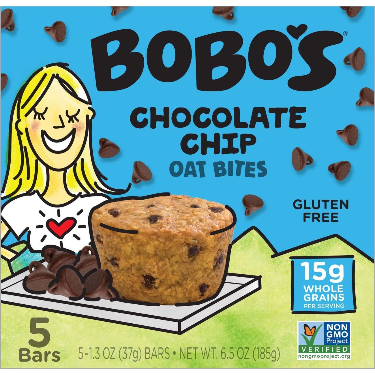 Bobo's Oat Bites - Chocolate Chip - Shop Granola & snack bars at H-E-B