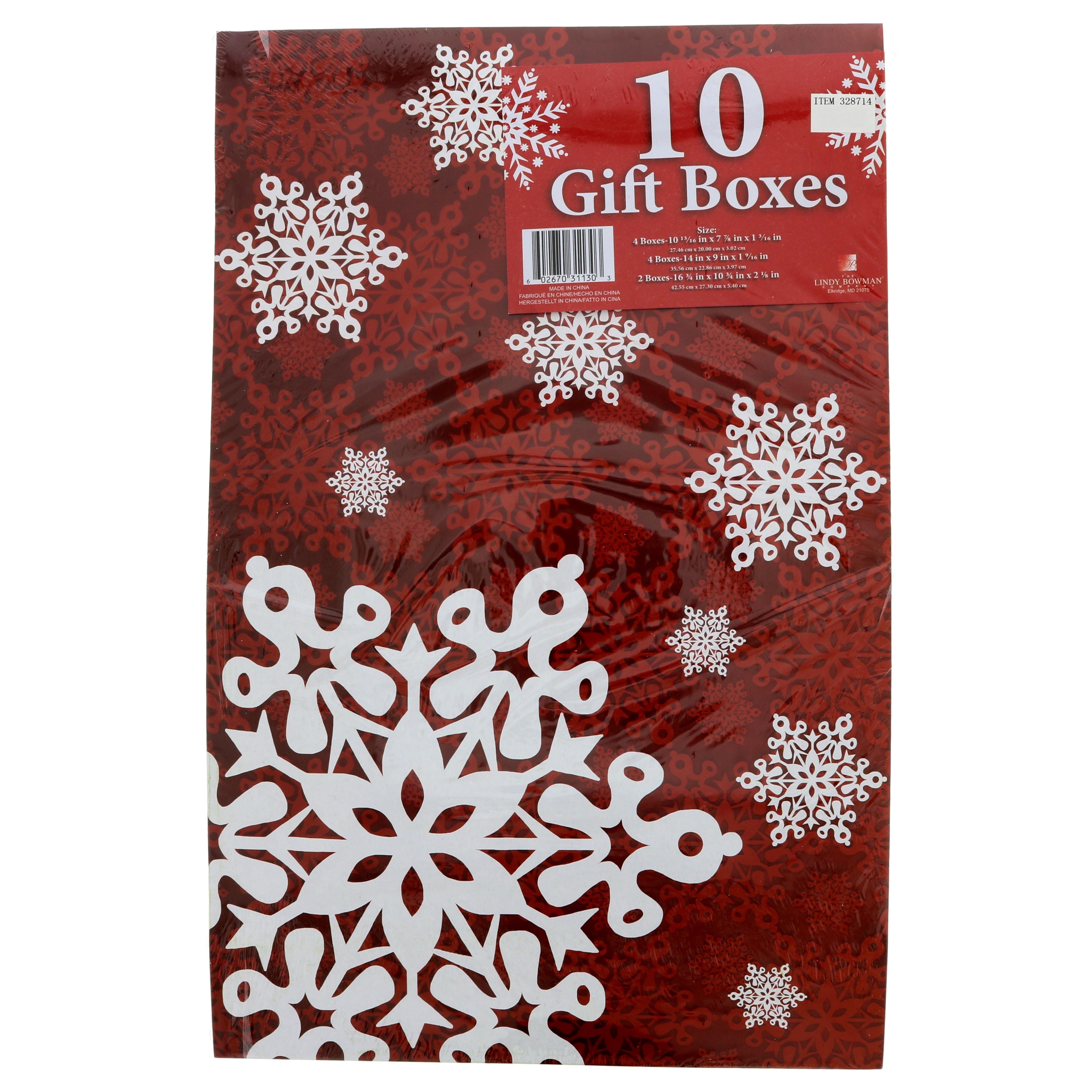 Red Point Assorted Sizes & Designs Christmas Gift Boxes - Shop Gift ...