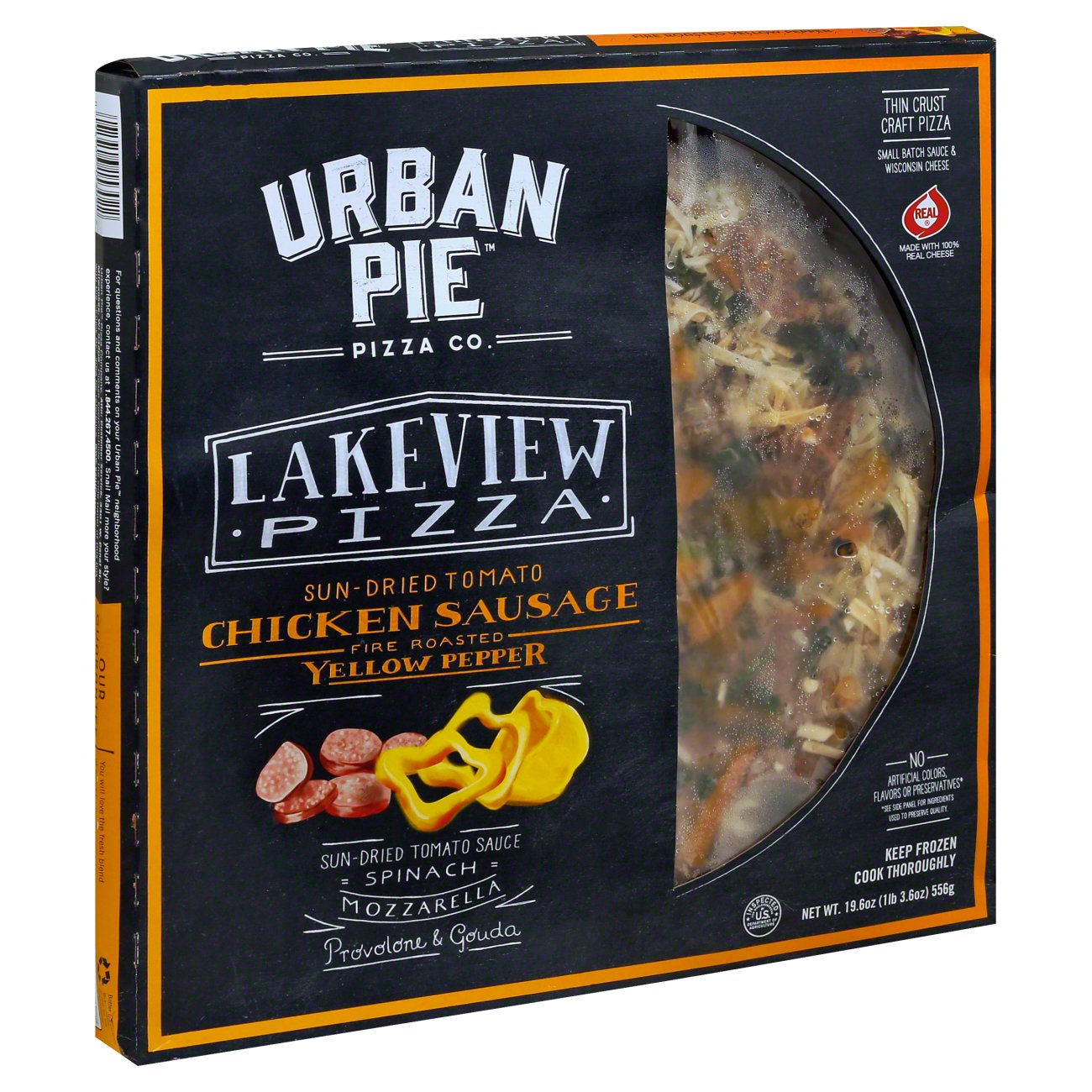 Urban Pie Lakeview Pizza Chicken Sausage - Shop Pizza at H-E-B