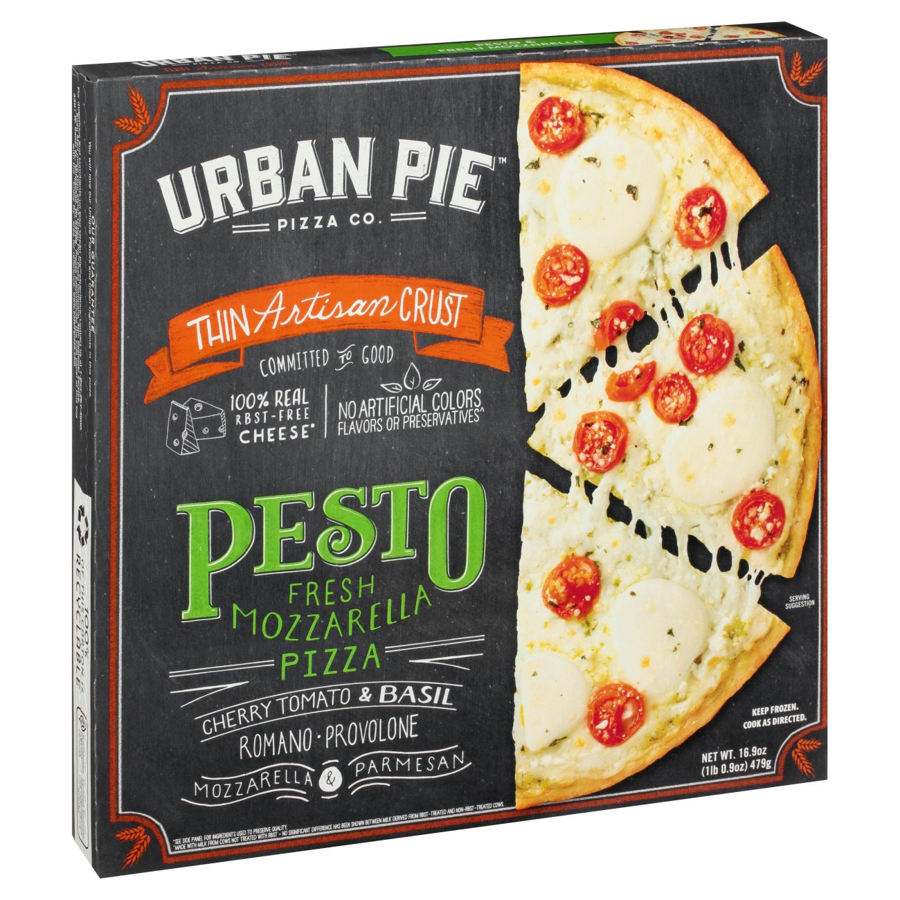 Urban Pie Little Italy Pizza Pesto Fresh Mozzarella - Shop Meals ...