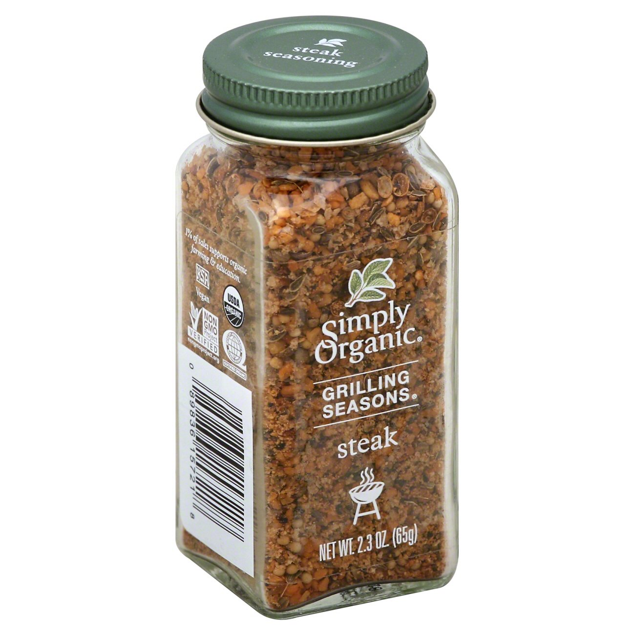 Simply Organic Steak Grilling Seasoning - Shop Spice mixes at H-E-B