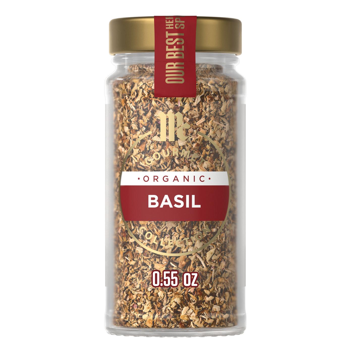 McCormick Organic Basil Leaves - Shop Herbs & spices at H-E-B