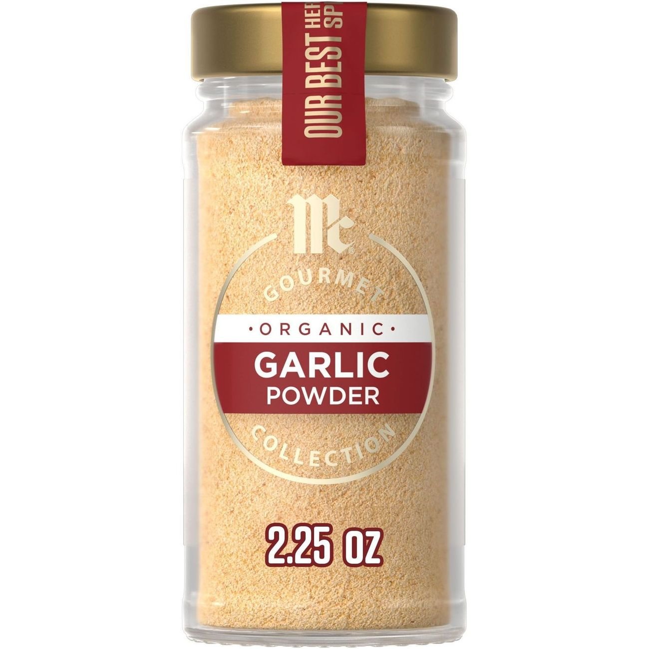 McCormick Gourmet Organic Garlic Powder - Shop Spices & Seasonings at H-E-B