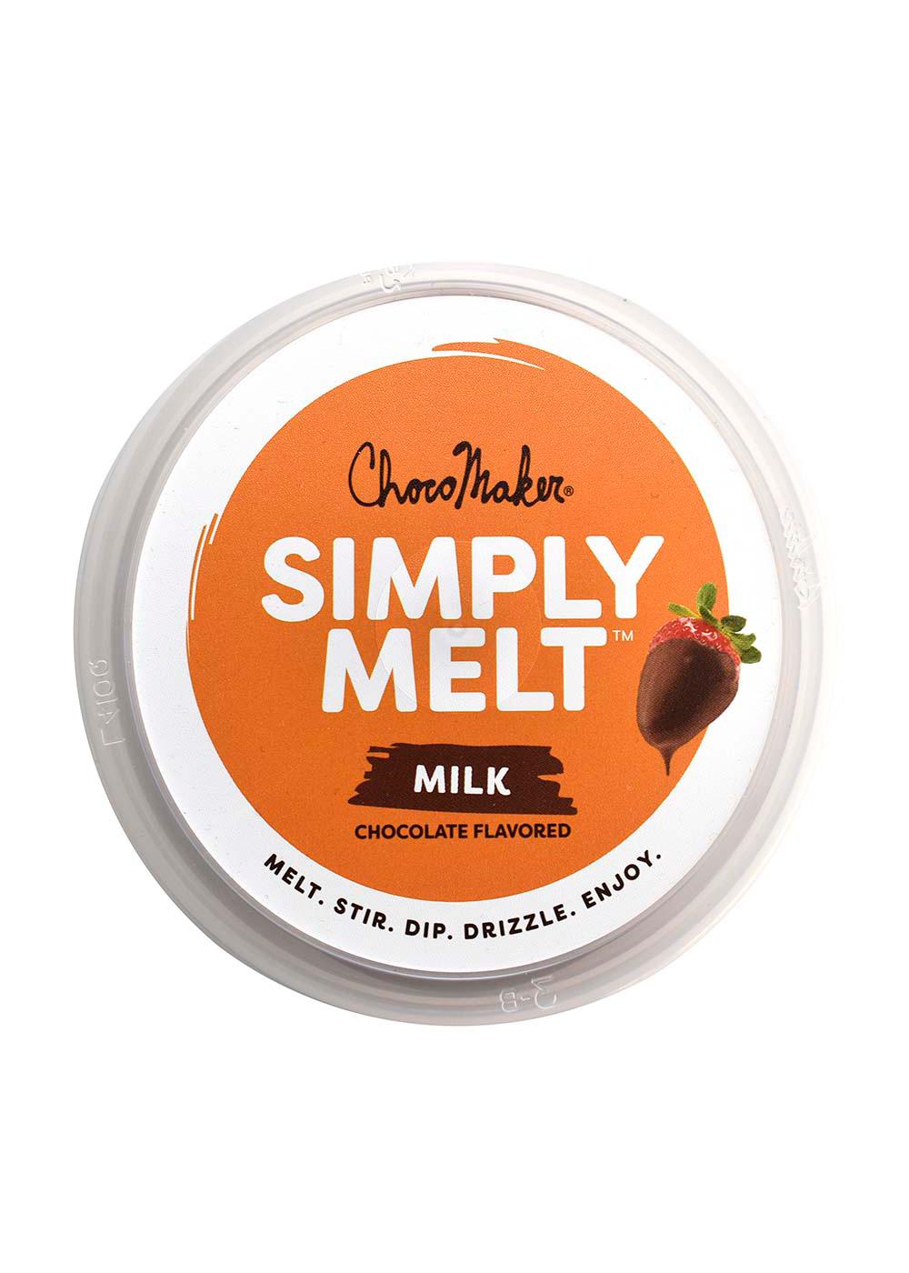 ChocoMaker Simply Melt Milk Chocolate Candy Wafers - Shop Baking chocolate & candies at H-E-B