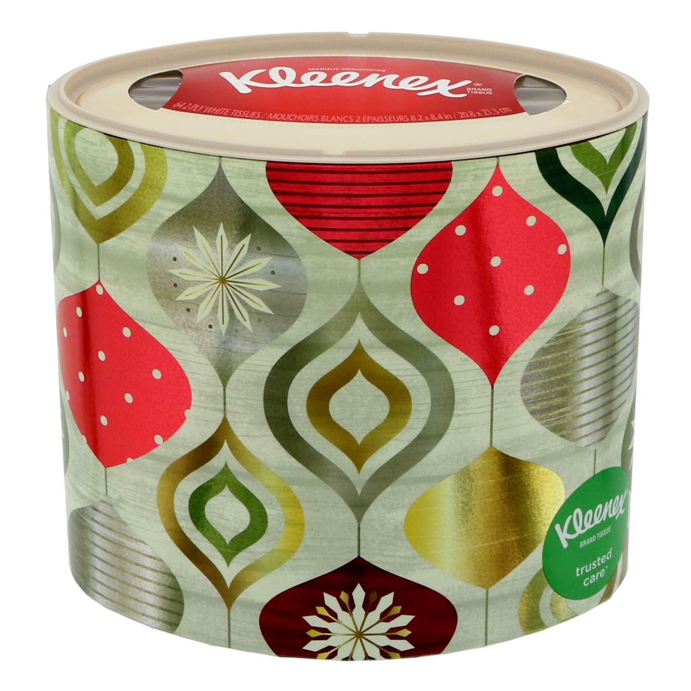 Kleenex Holiday Oval Facial Tissue, Colors & Designs May Vary - Shop ...