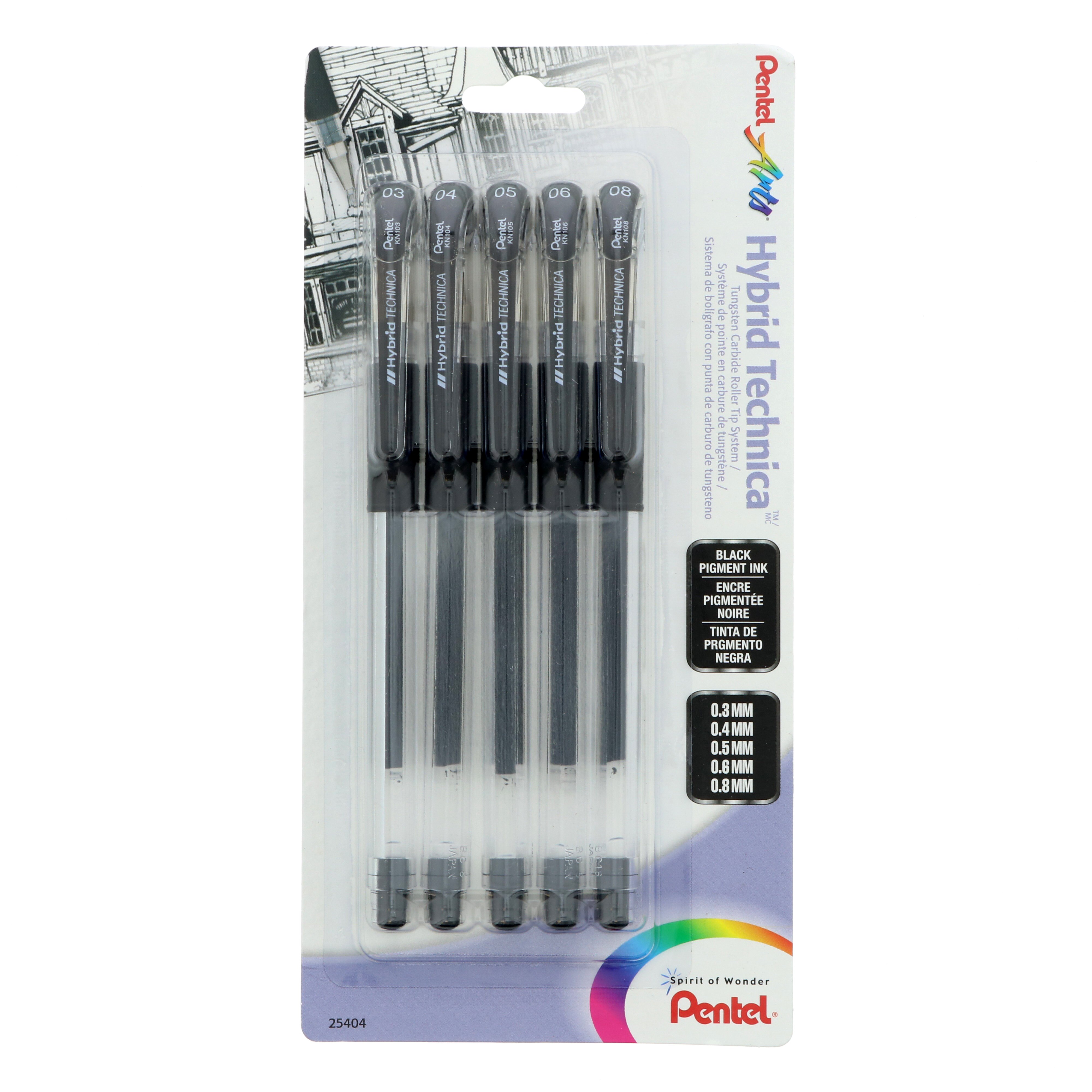 Pentel Arts Hybrid Technica Gel Pens - Shop Pens at H-E-B