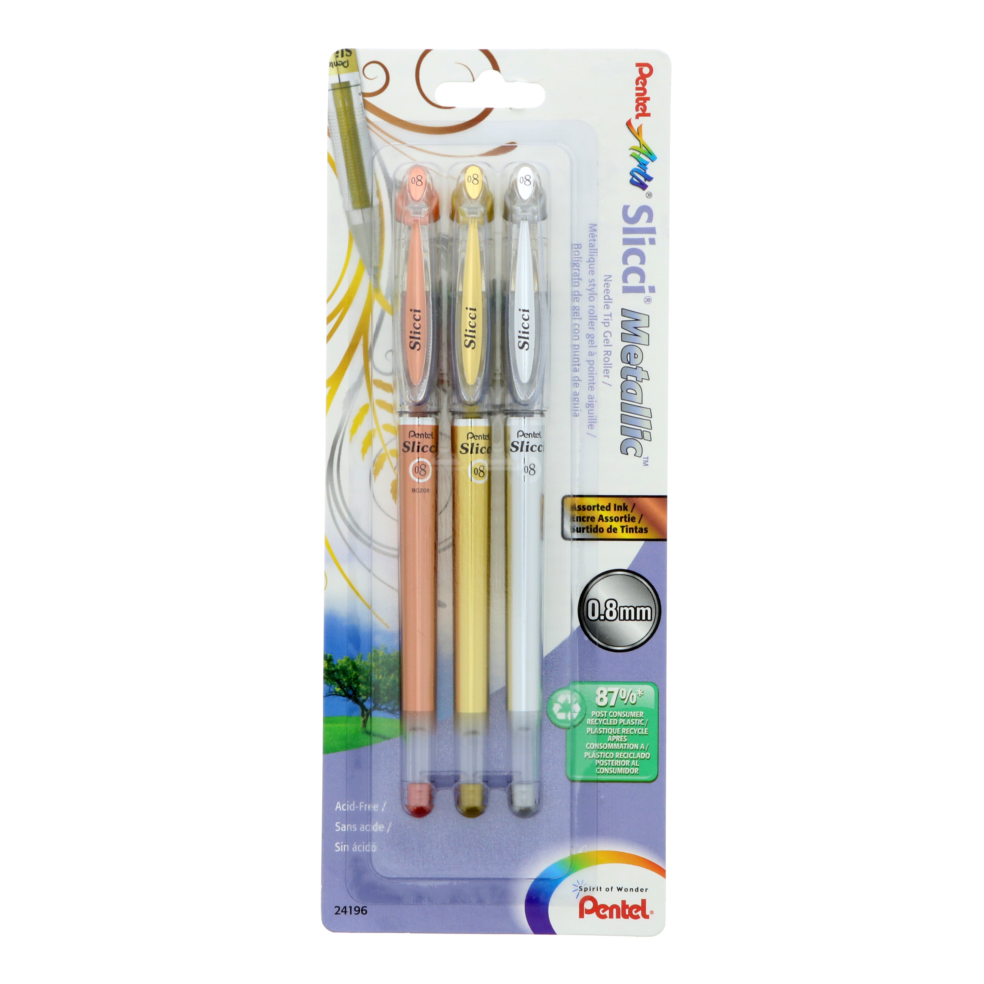 Pentel Arts Slicci Metallic Gel Pen - Shop Pens at H-E-B