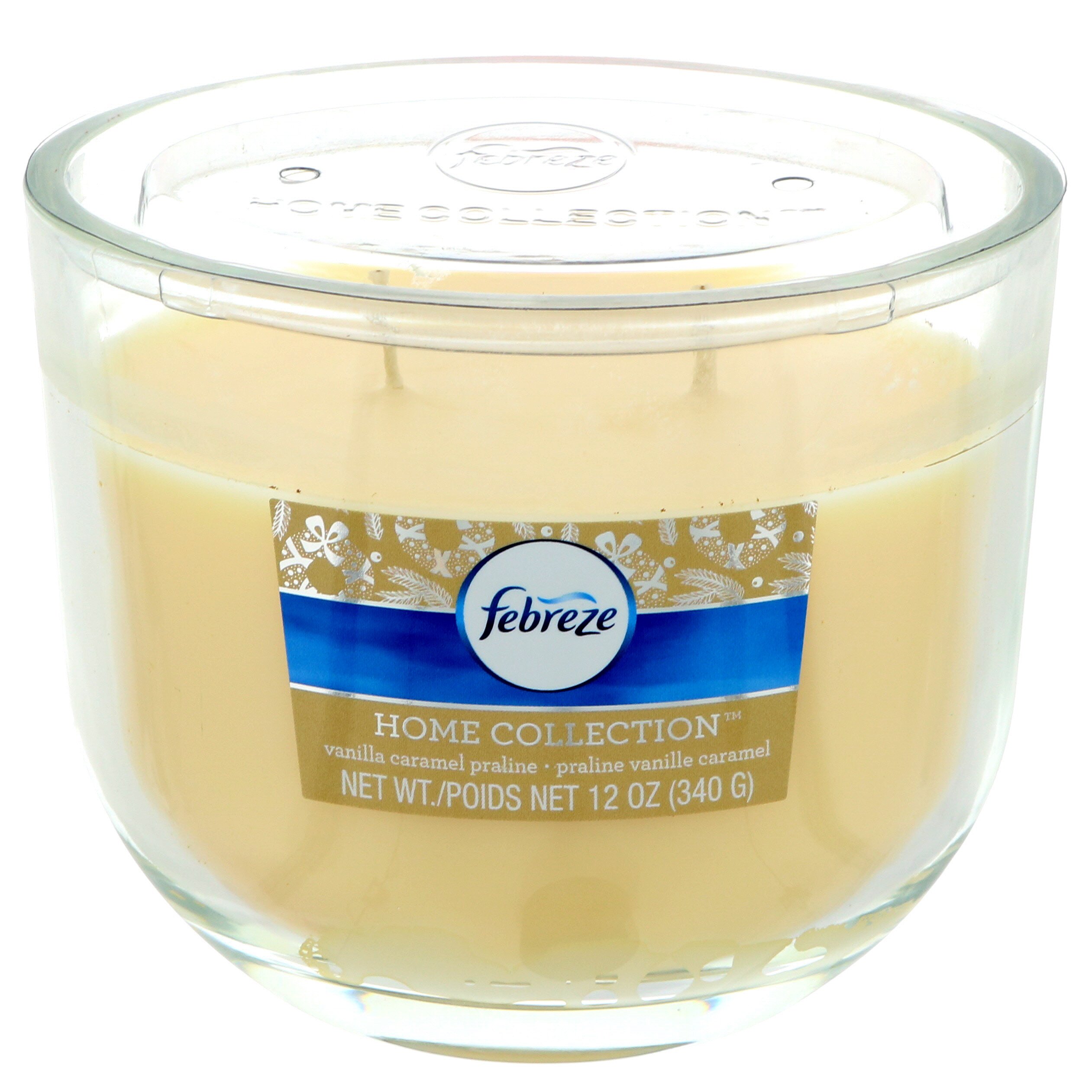 Febreze Holiday Candle Vanilla Caramel Praline - Shop Candles at H-E-B