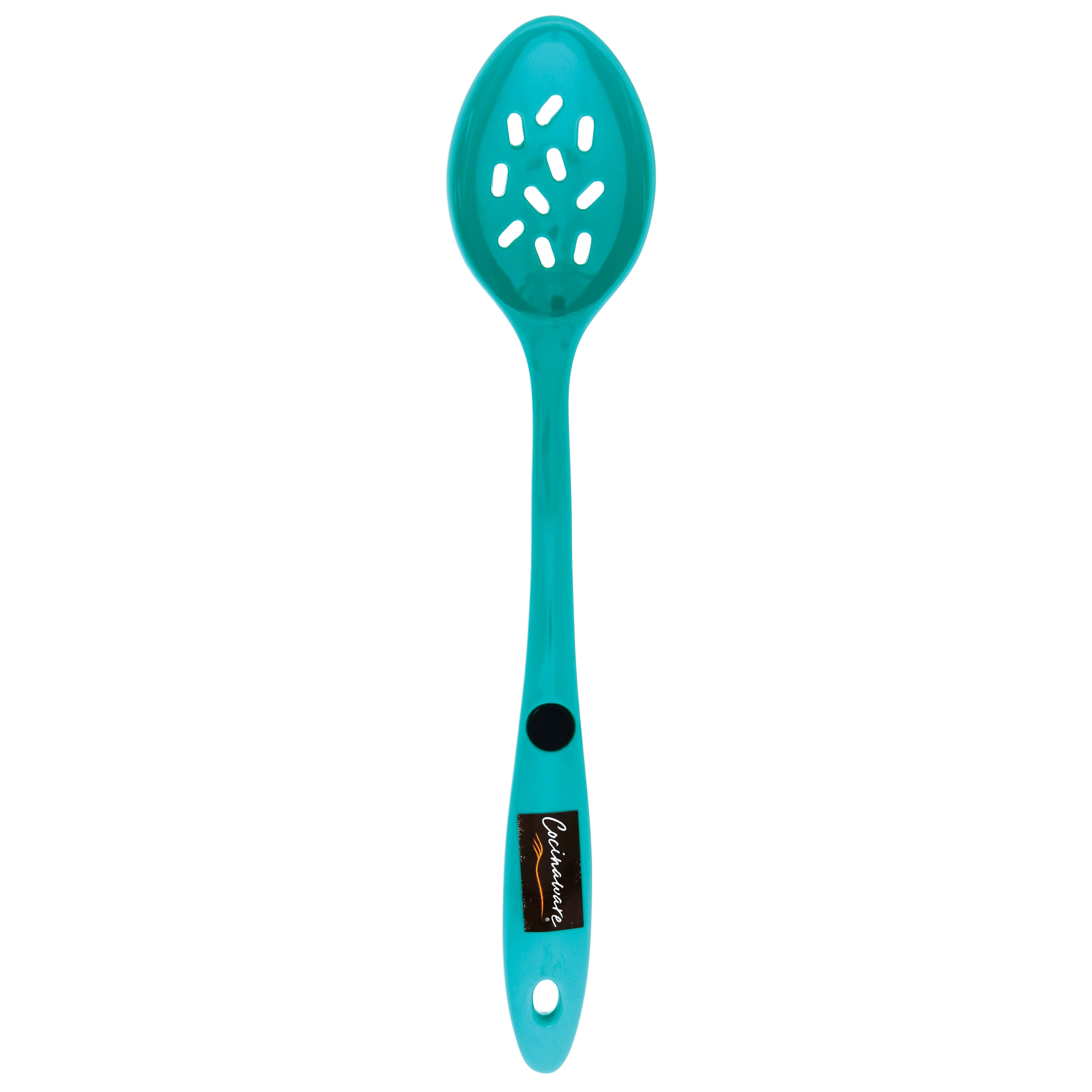Cocinaware Slotted Melamine Spoon – Aqua Blue - Shop Utensils & gadgets ...