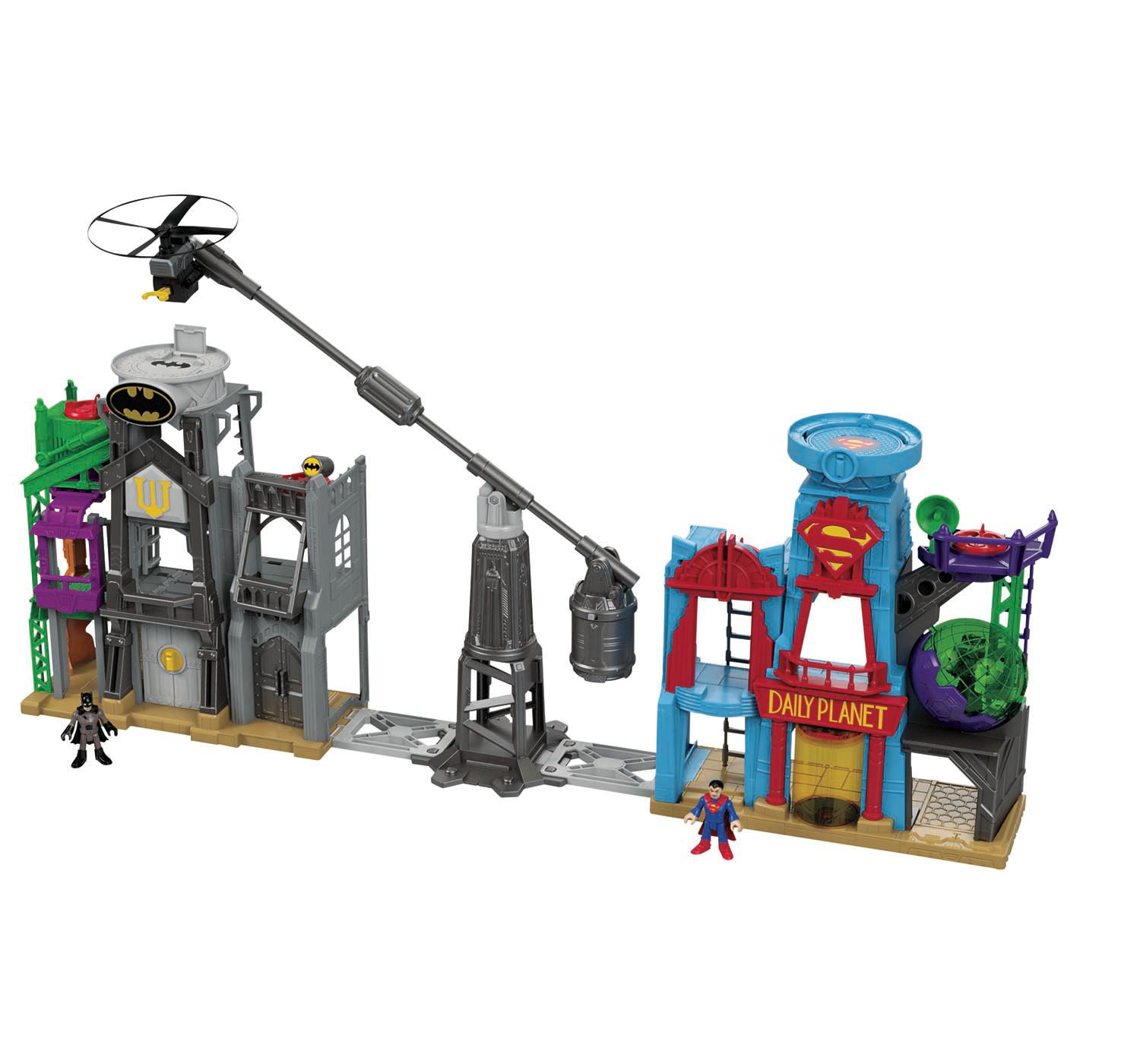 Fisher-Price Imaginext DC Super Friends Super Hero Flight City - Shop ...