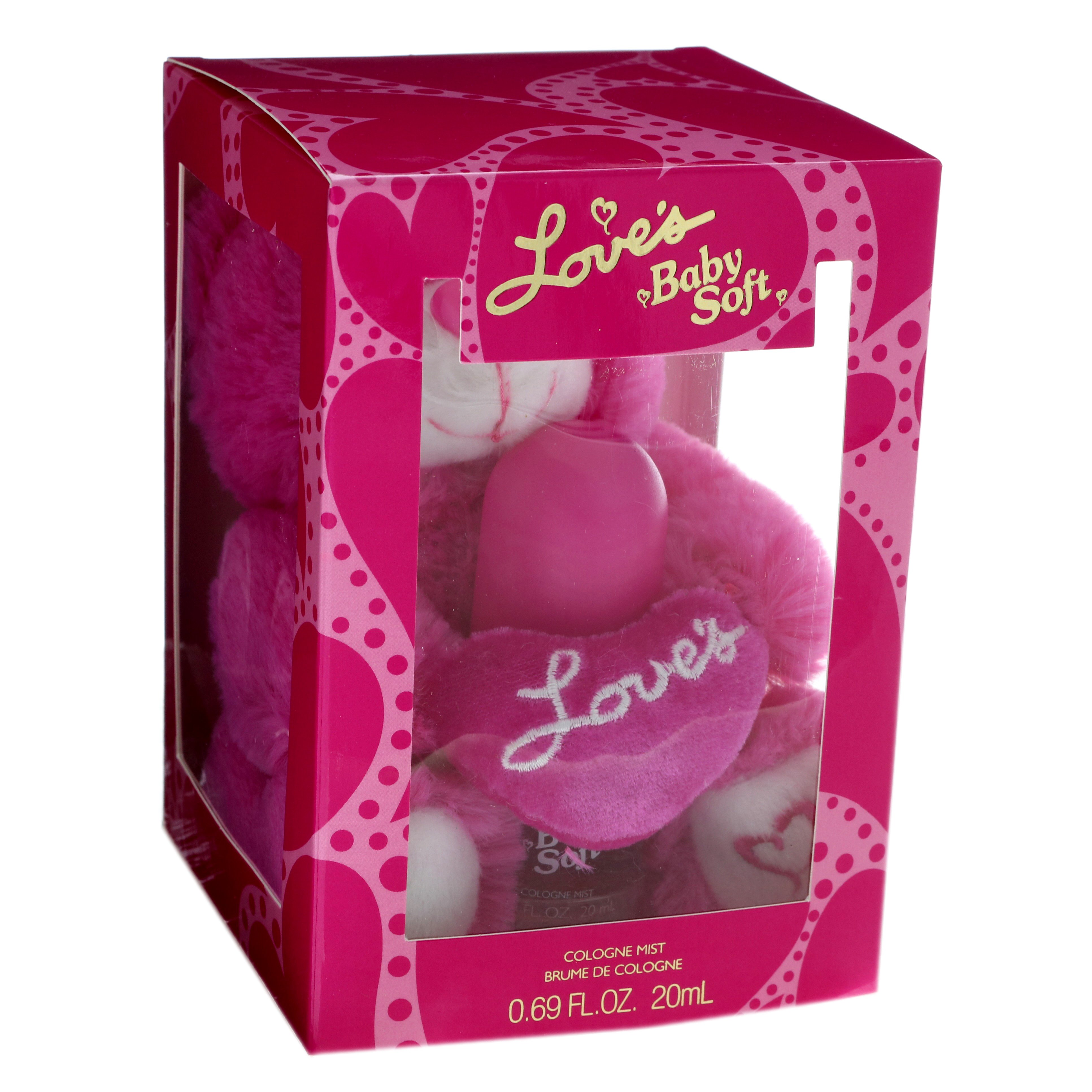 Loves Baby Soft Fragrance Plus Soft Pink Bear - Shop Fragrance at H-E-B