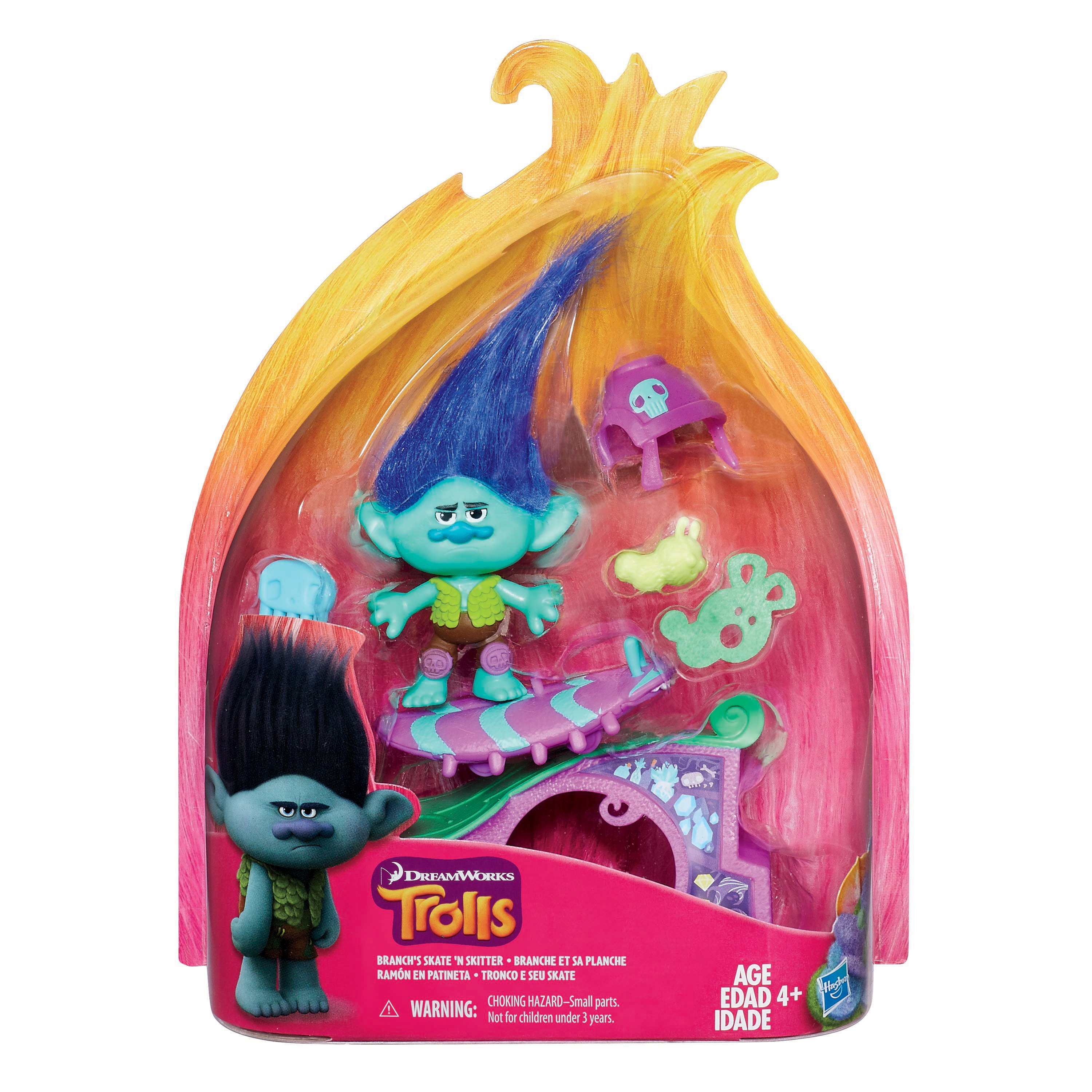 Hasbro Dreamworks Trolls Branch's Skate 'N Skitter Story pack - Shop ...