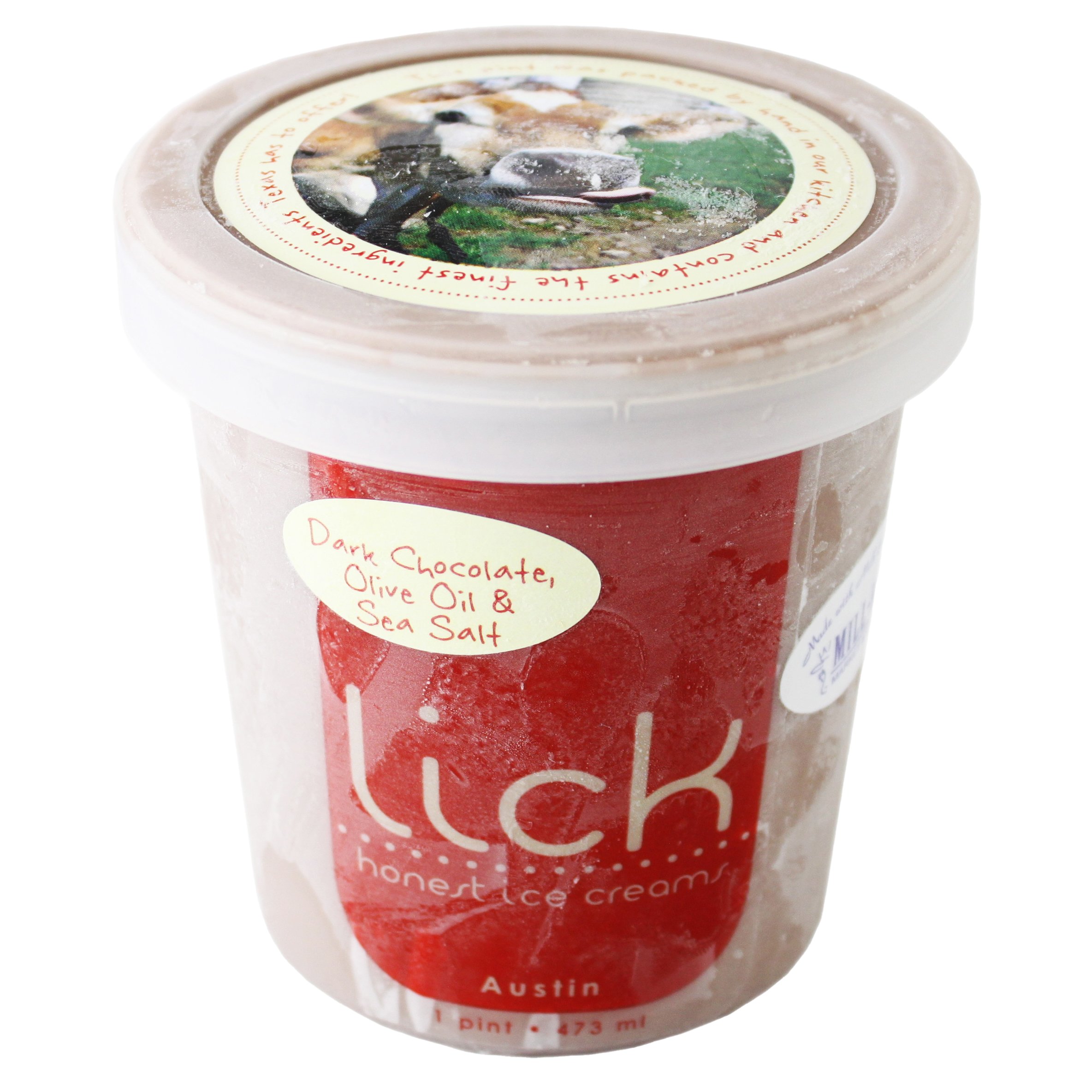 Lick Dark Chocolate, Olive Oil & Sea Salt Ice Cream - Shop Ice cream at ...