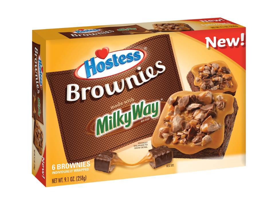 Hostess Milky Way Brownies - Shop Snack cakes at H-E-B