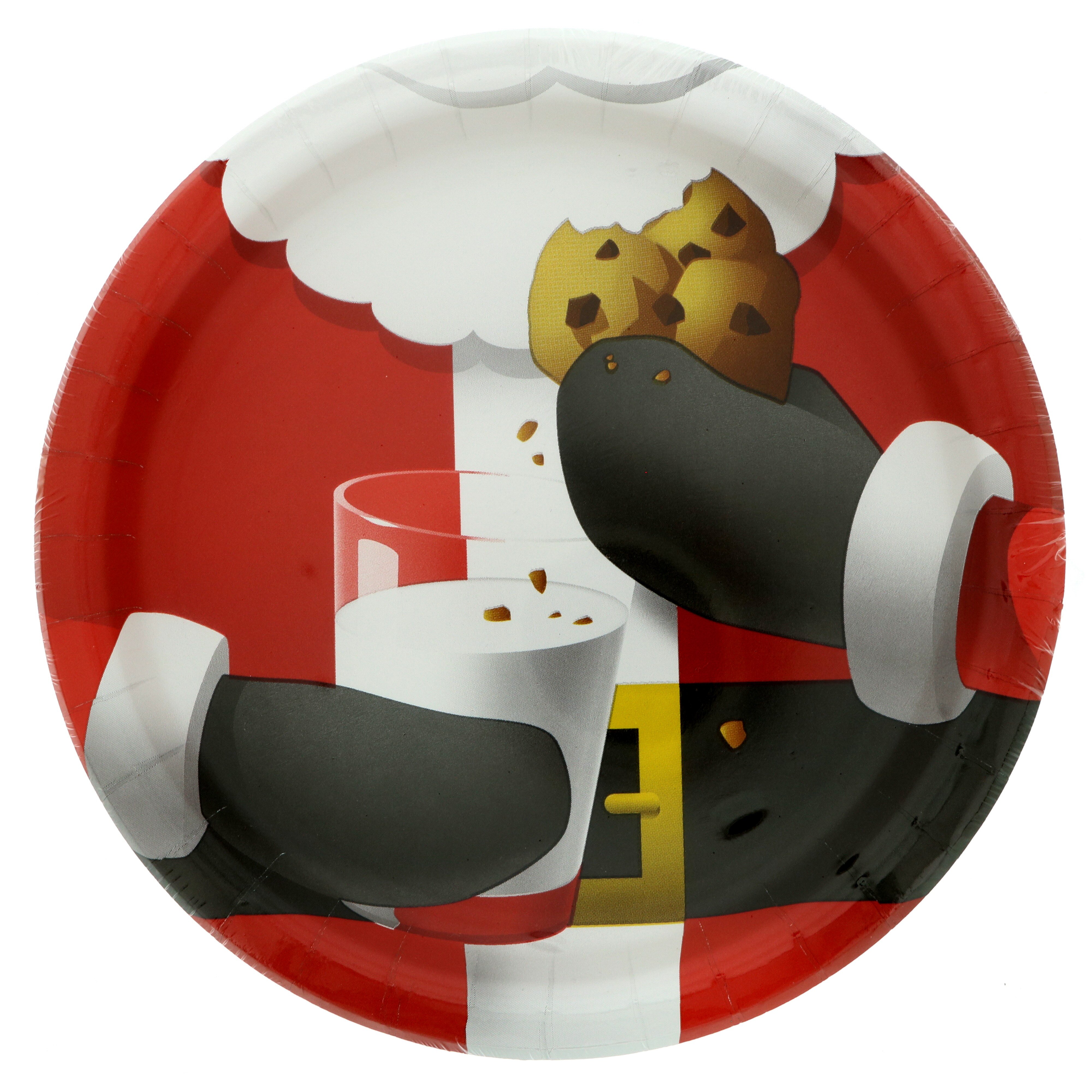 Creative Converting Santa Scenes Christmas Dinner Plate - Shop Plates ...