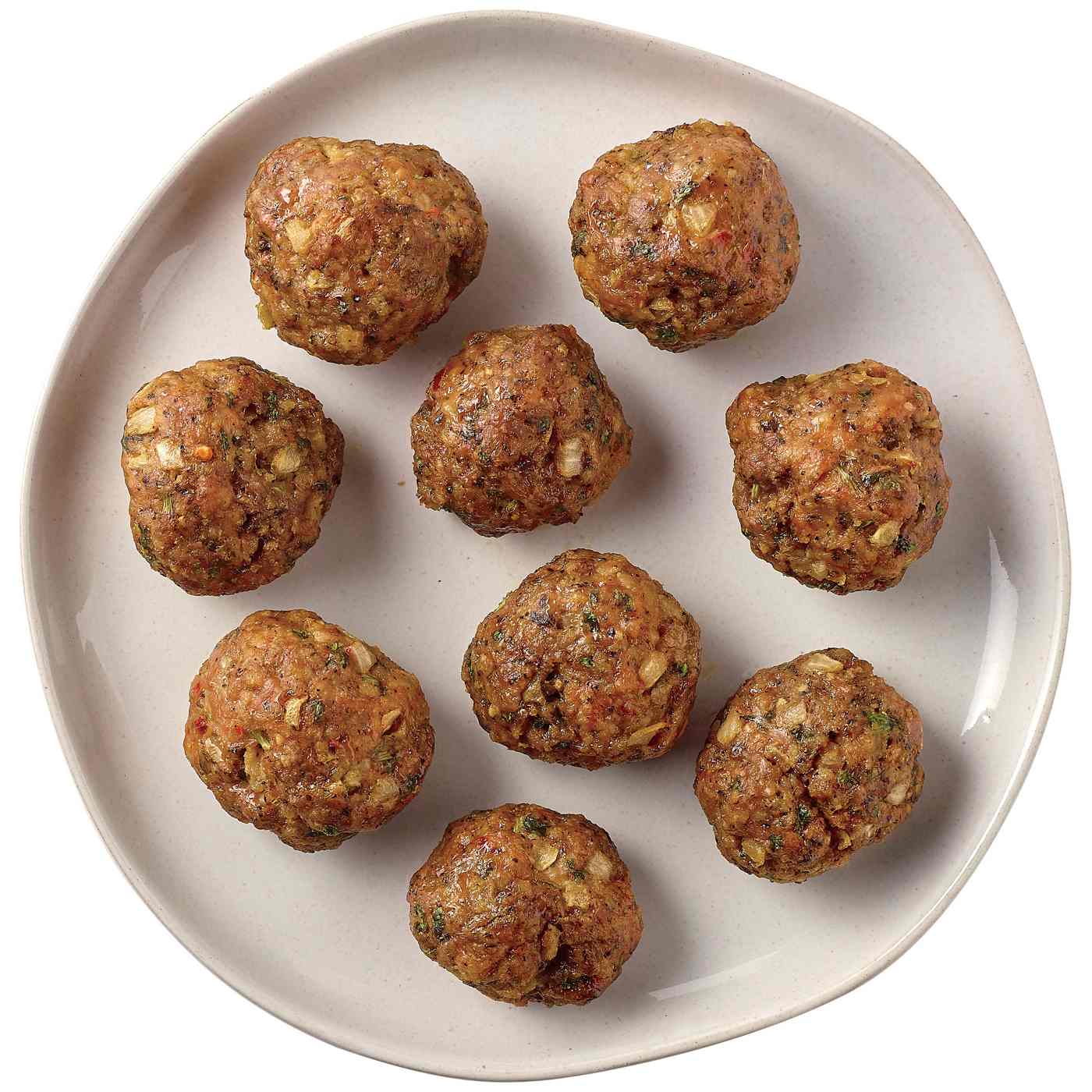 Meal Simple by H-E-B Prime 1 Beef & Hot Italian Pork Meatballs - Shop ...