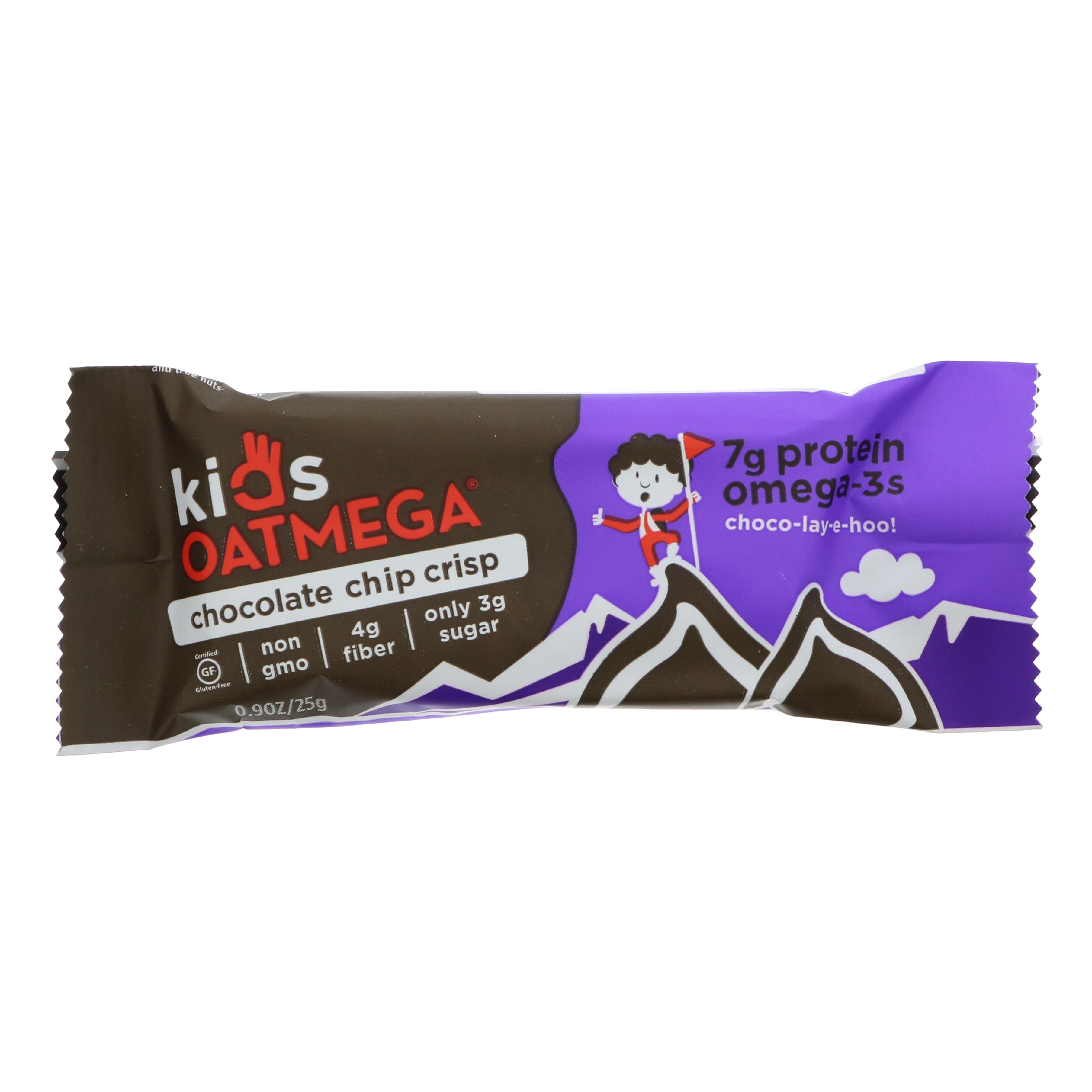 Oatmega Kids Chocolate Chip Crisp Bar - Shop Granola & snack bars at H-E-B