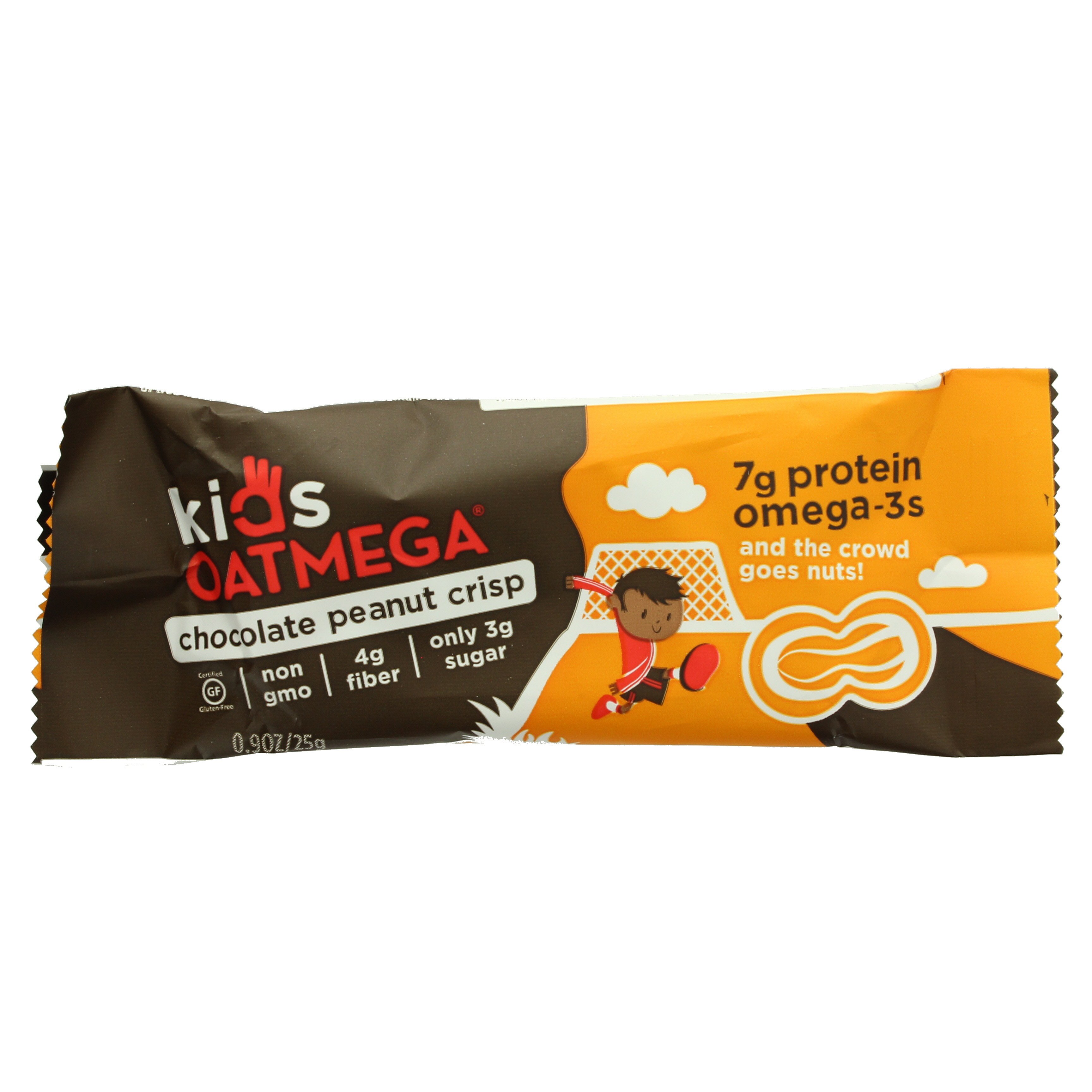 Oatmega Kids Bar Chocolate Peanut Crisp Bar - Shop Granola & snack bars ...