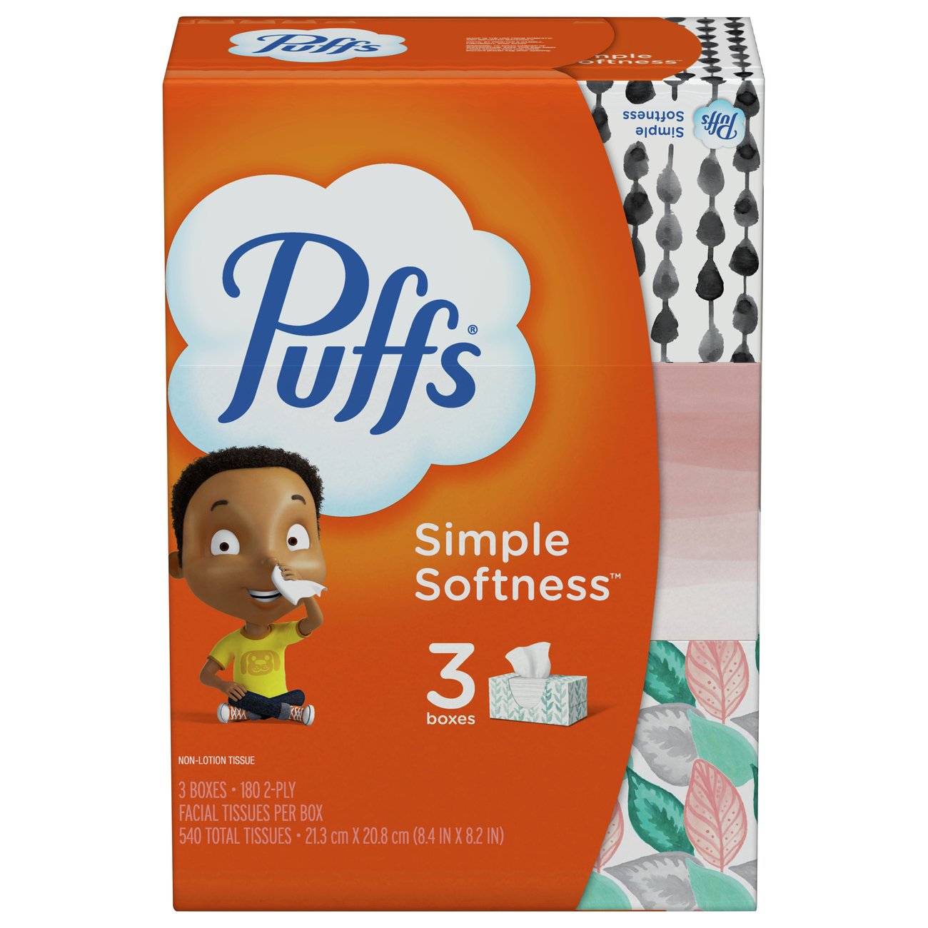 Puffs Facial Tissues 3 pk - Shop Facial Tissue at H-E-B
