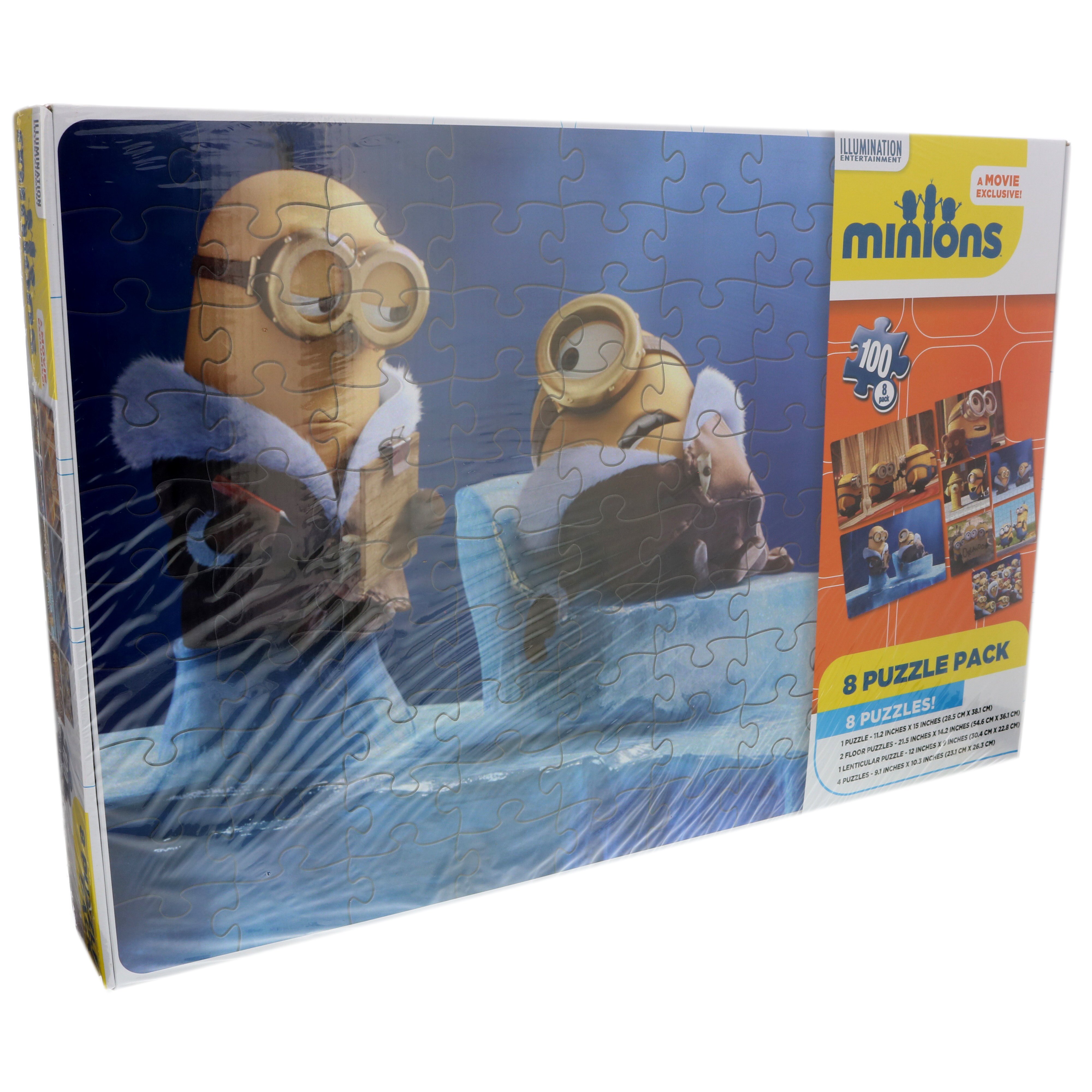 Cardinal Industries Despicable Me Minions 100 Piece Puzzle Pack - Shop ...