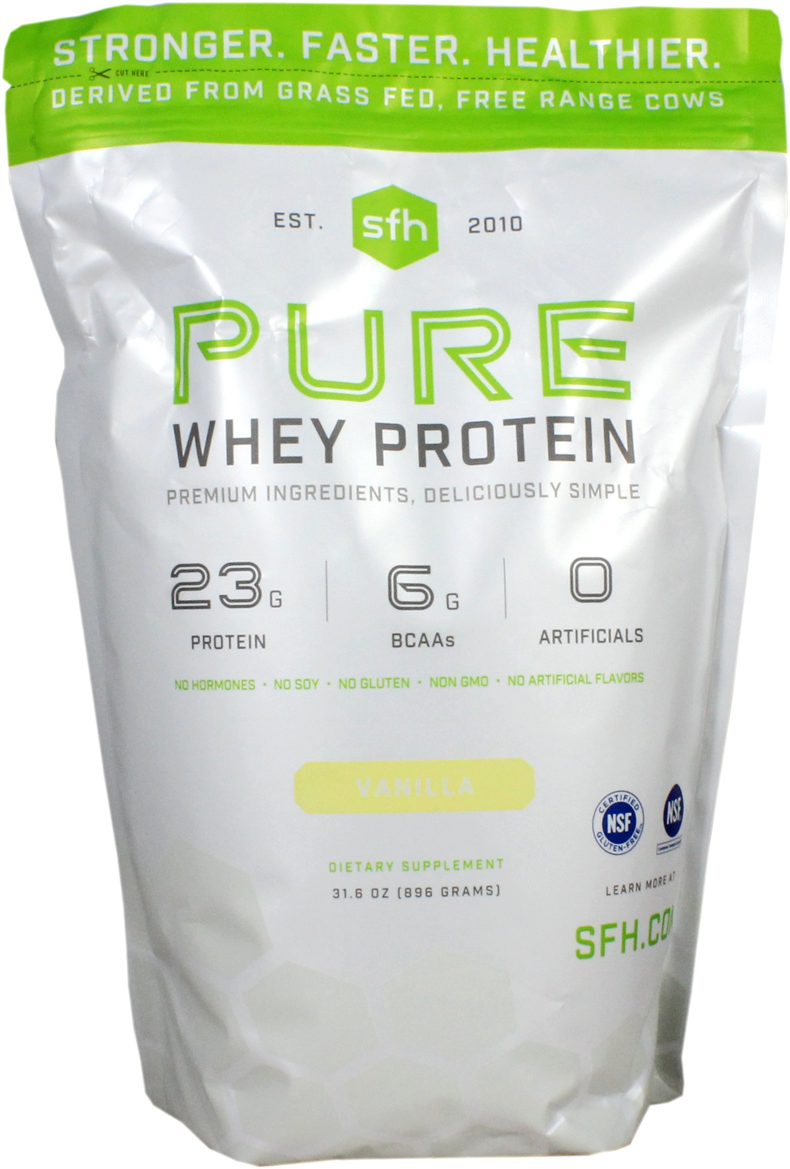 SFH Pure Whey Vanilla, 900 g | Central Market - Really Into Food