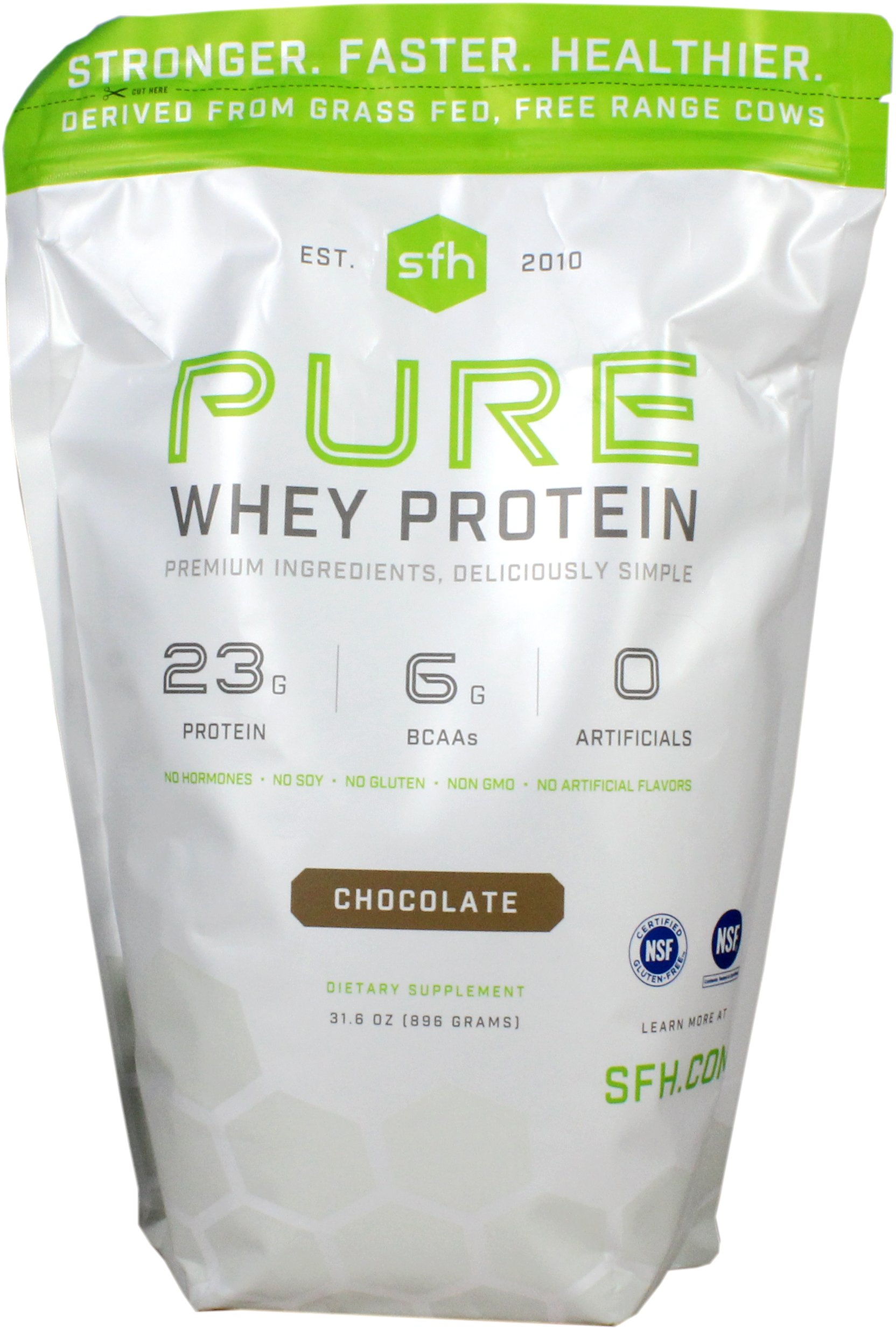 SFH Pure Whey Chocolate, 900 g | Central Market - Really Into Food