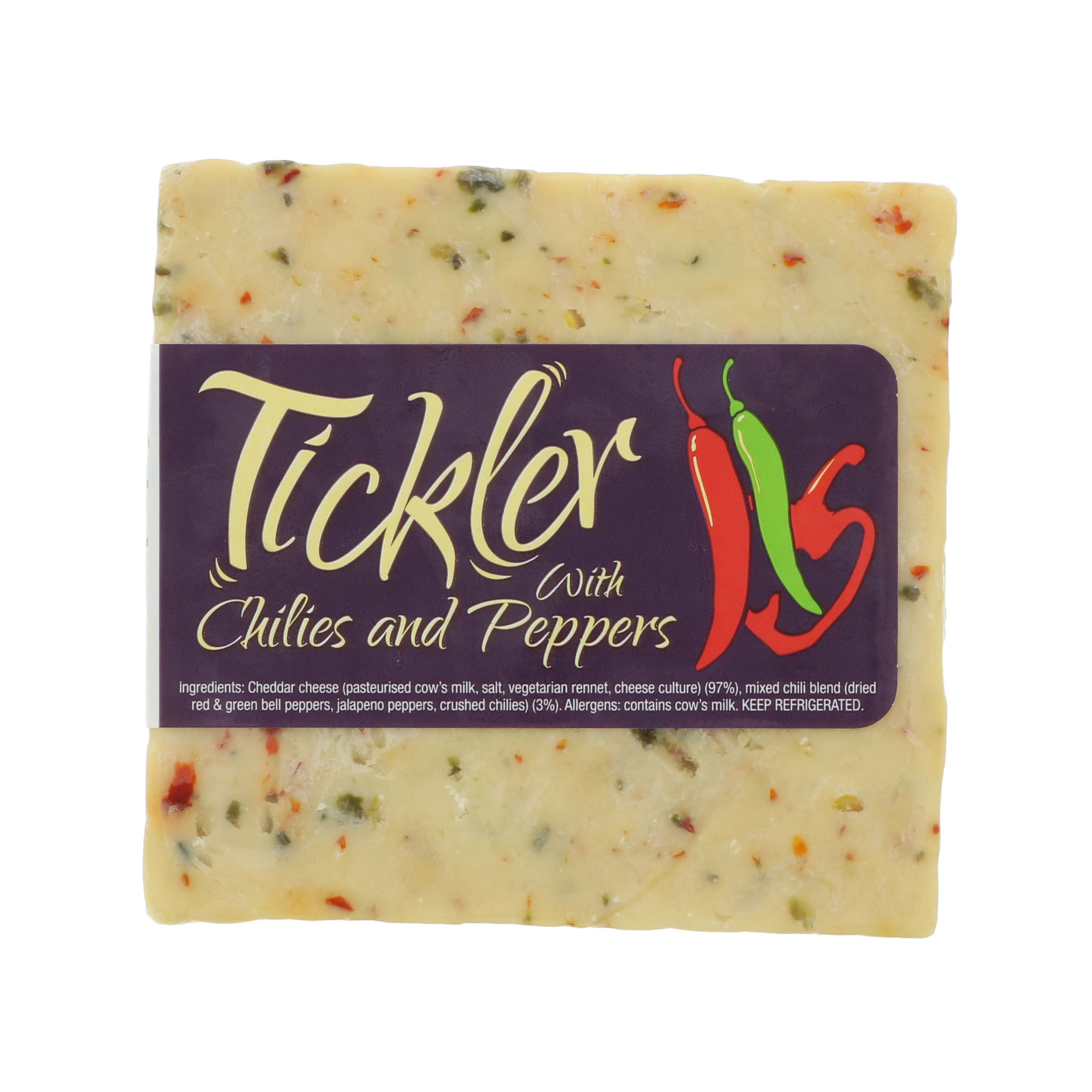 Tickler Cheddar Cheese with Chilies & Pepper - Shop Cheese at H-E-B