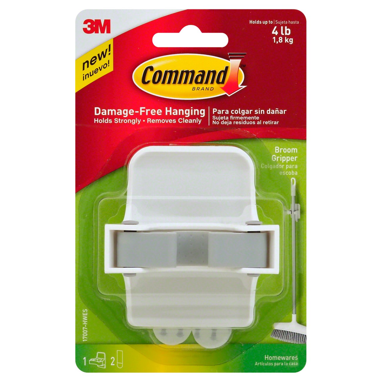 Command Broom Gripper - Shop Hooks & picture hangers at H-E-B
