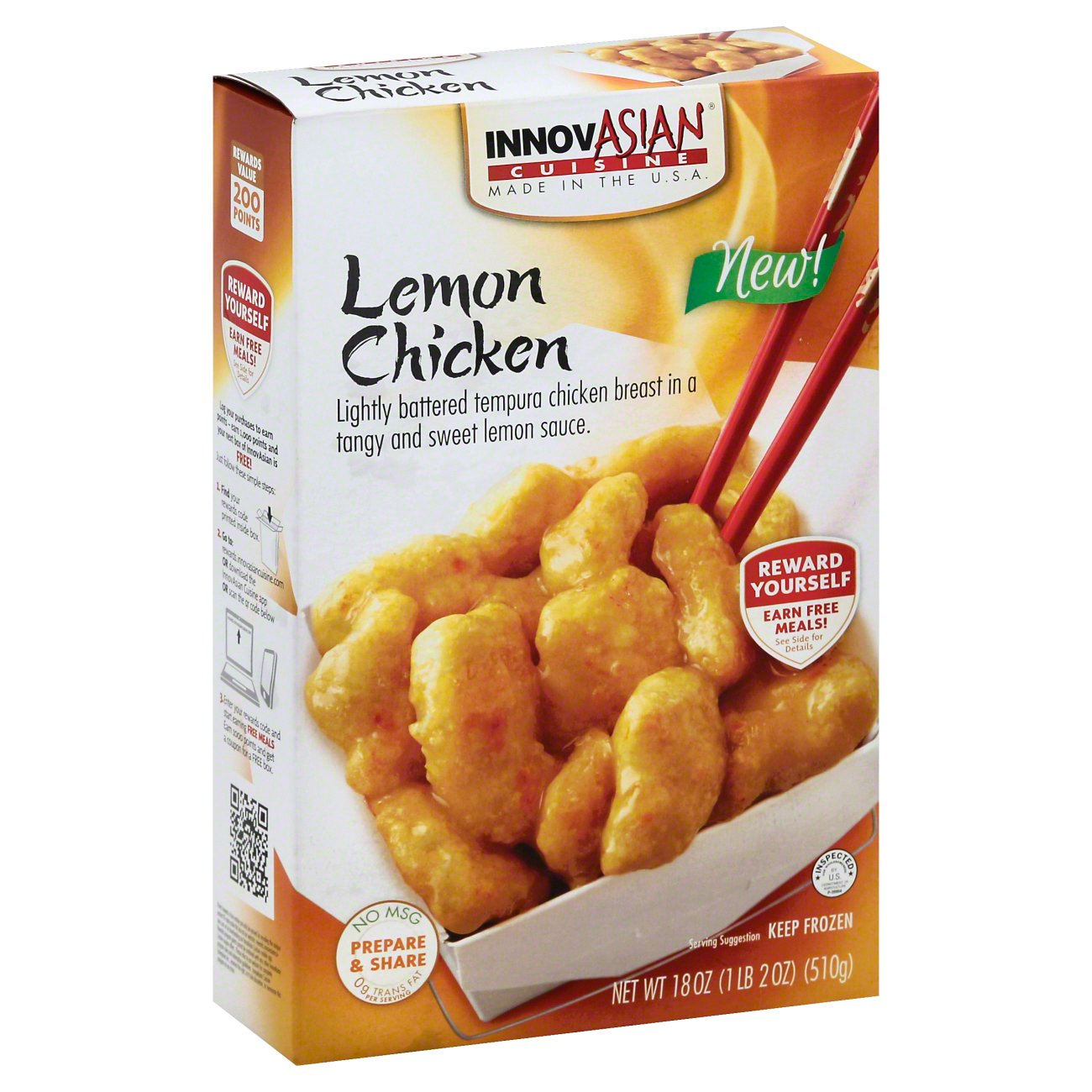 InnovAsian Cuisine Lemon Chicken - Shop Entrees & Sides at H-E-B