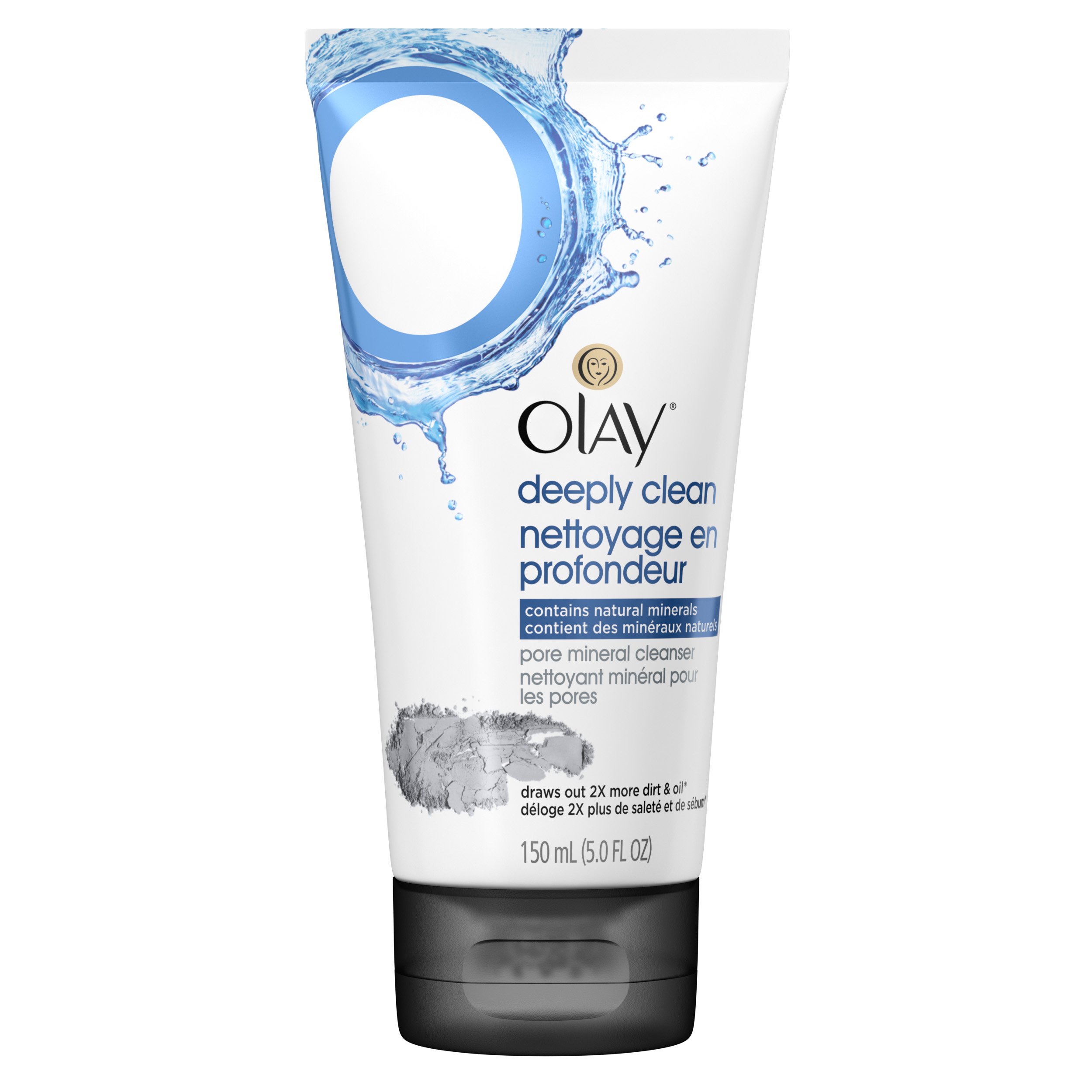Olay Deeply Clean Mineral Face Cleanser - Shop Facial cleansers ...
