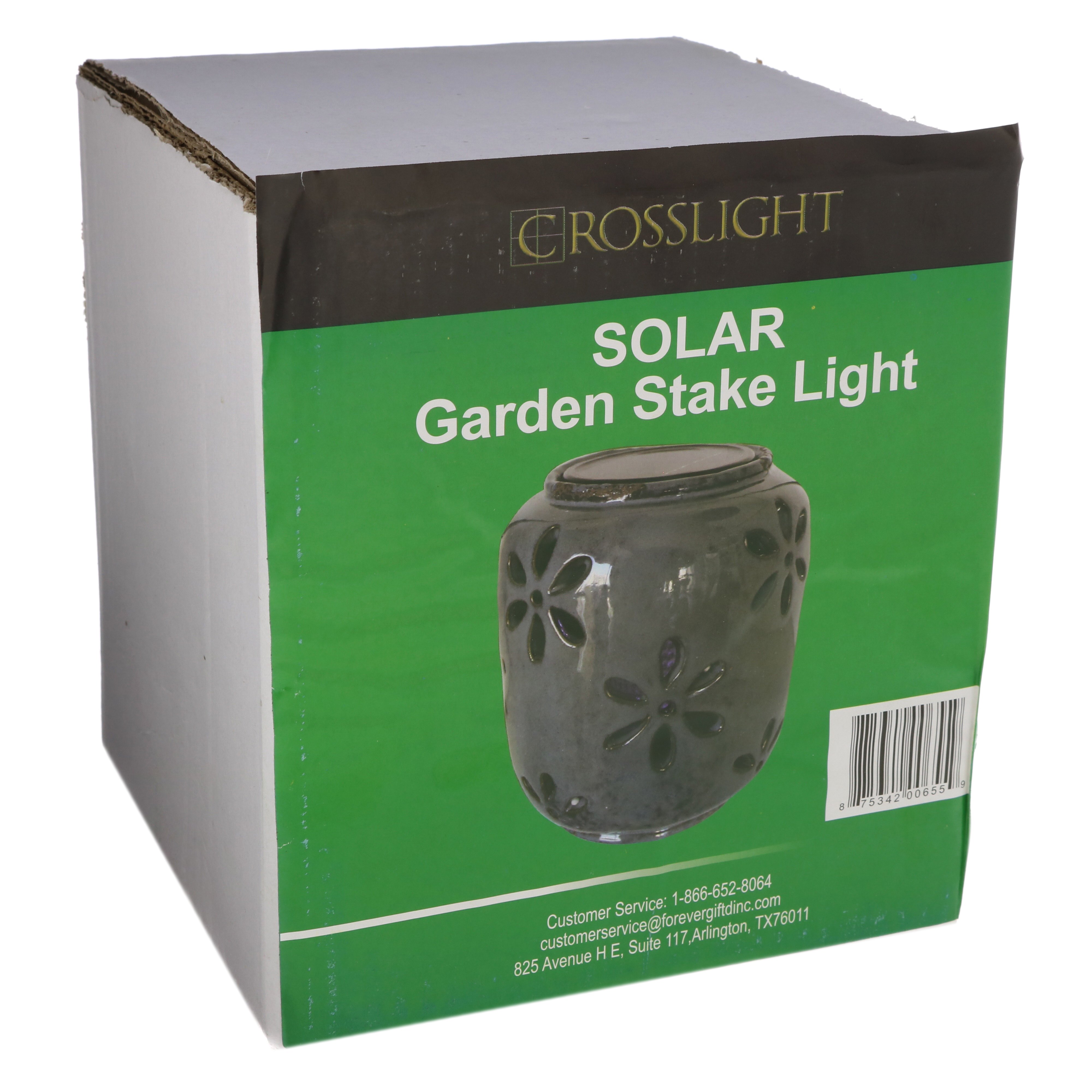 Forever Gifts Ceramic Solar Table Lamp - Shop Lamps & lights at H-E-B