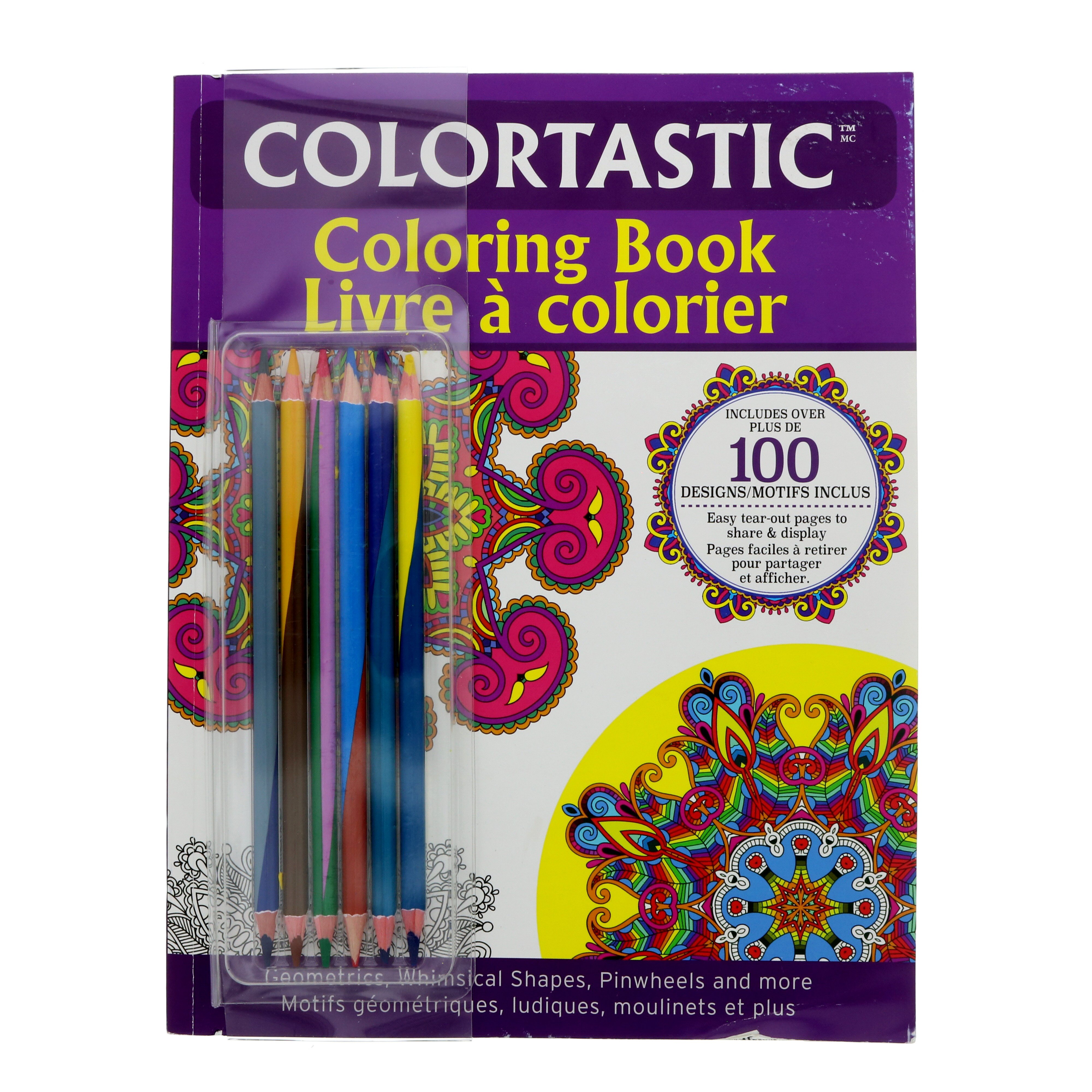 Colortastic Coloring Book with Dual Ended Color Pencils - Shop Books ...