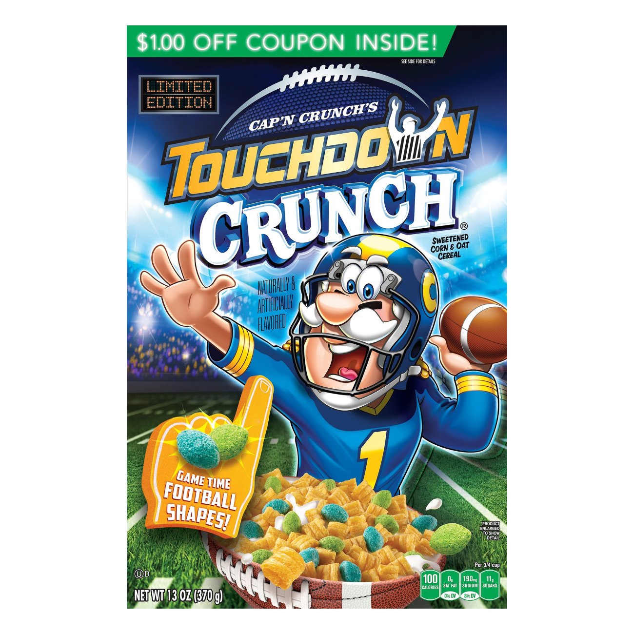 Cap'n Crunch Touchdown Crunch - Shop Cereal at H-E-B