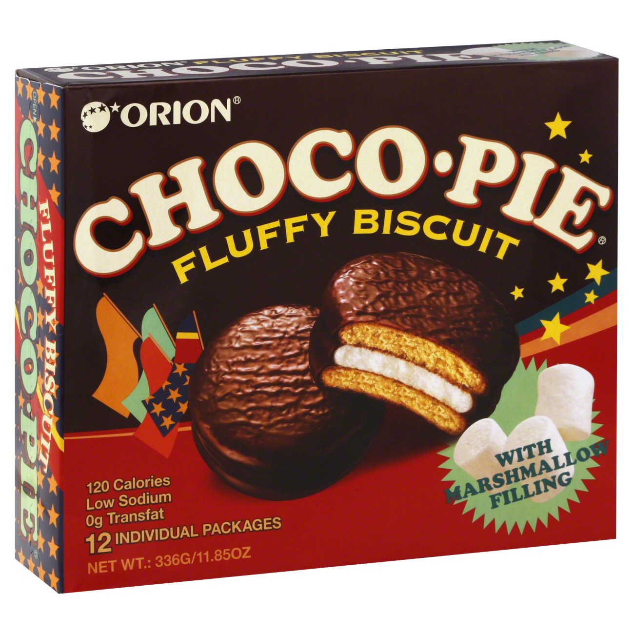 Orion Choco Pie with Marshmallow Filling - Shop Cookies at H-E-B