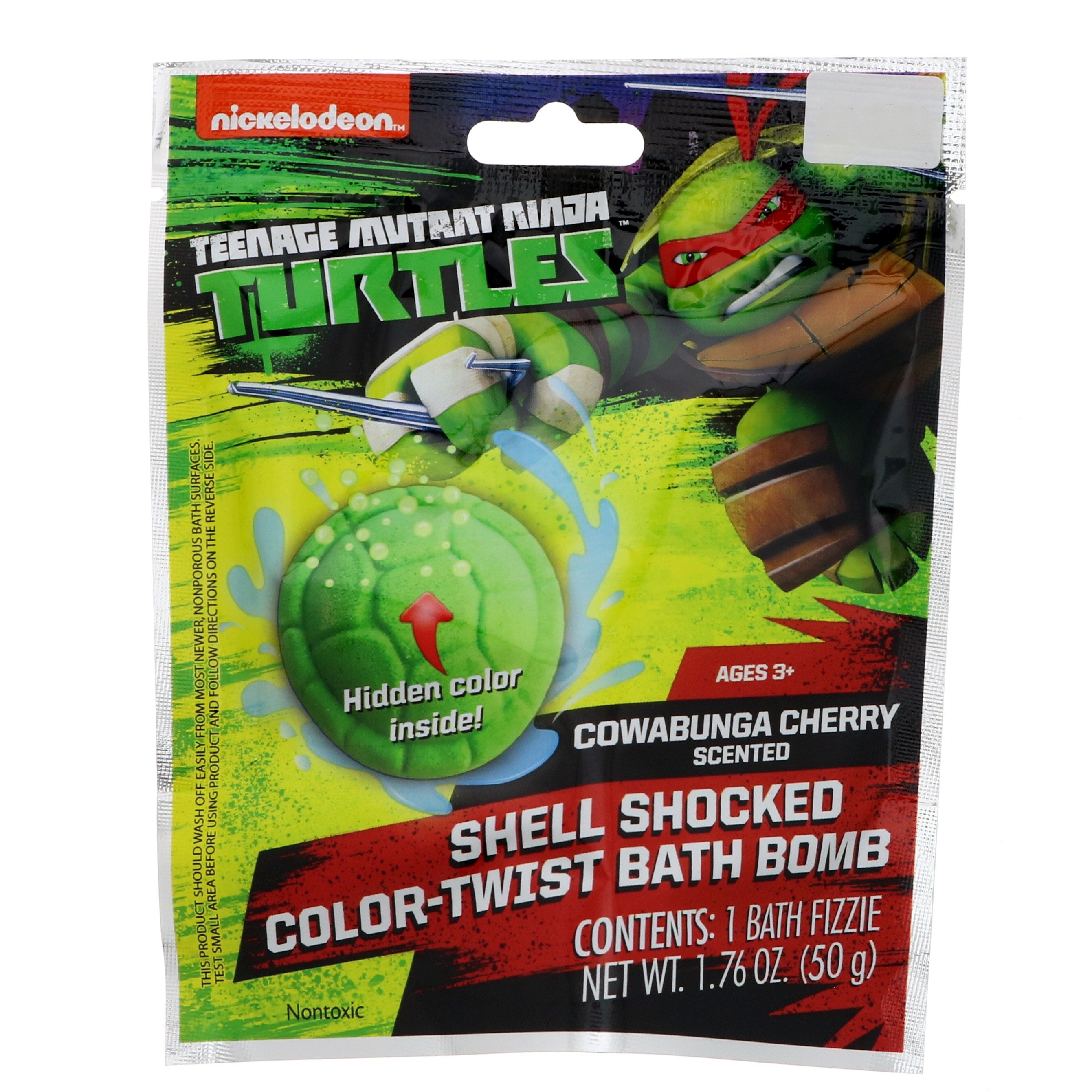 Teenage Mutant Ninja Turtles Shell Shocked Bath Bomb, Assorted ...