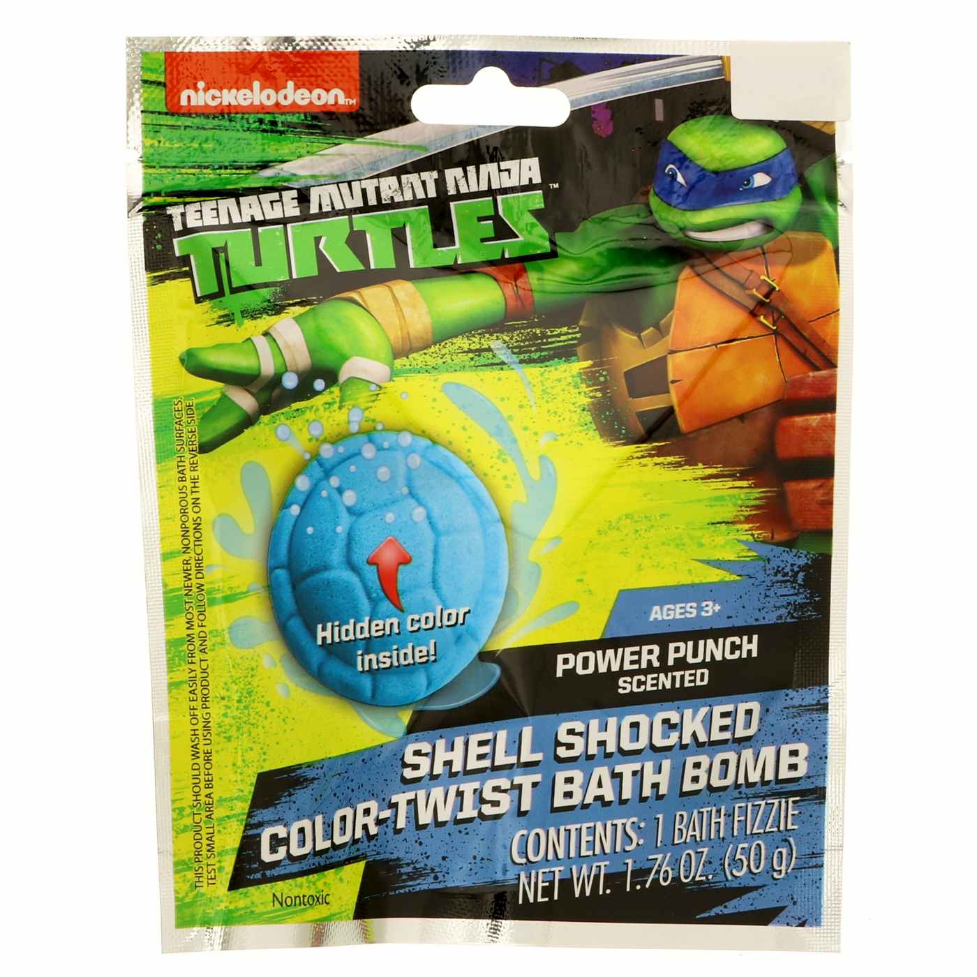 Teenage Mutant Ninja Turtles Shell Shocked Bath Bomb, Assorted ...
