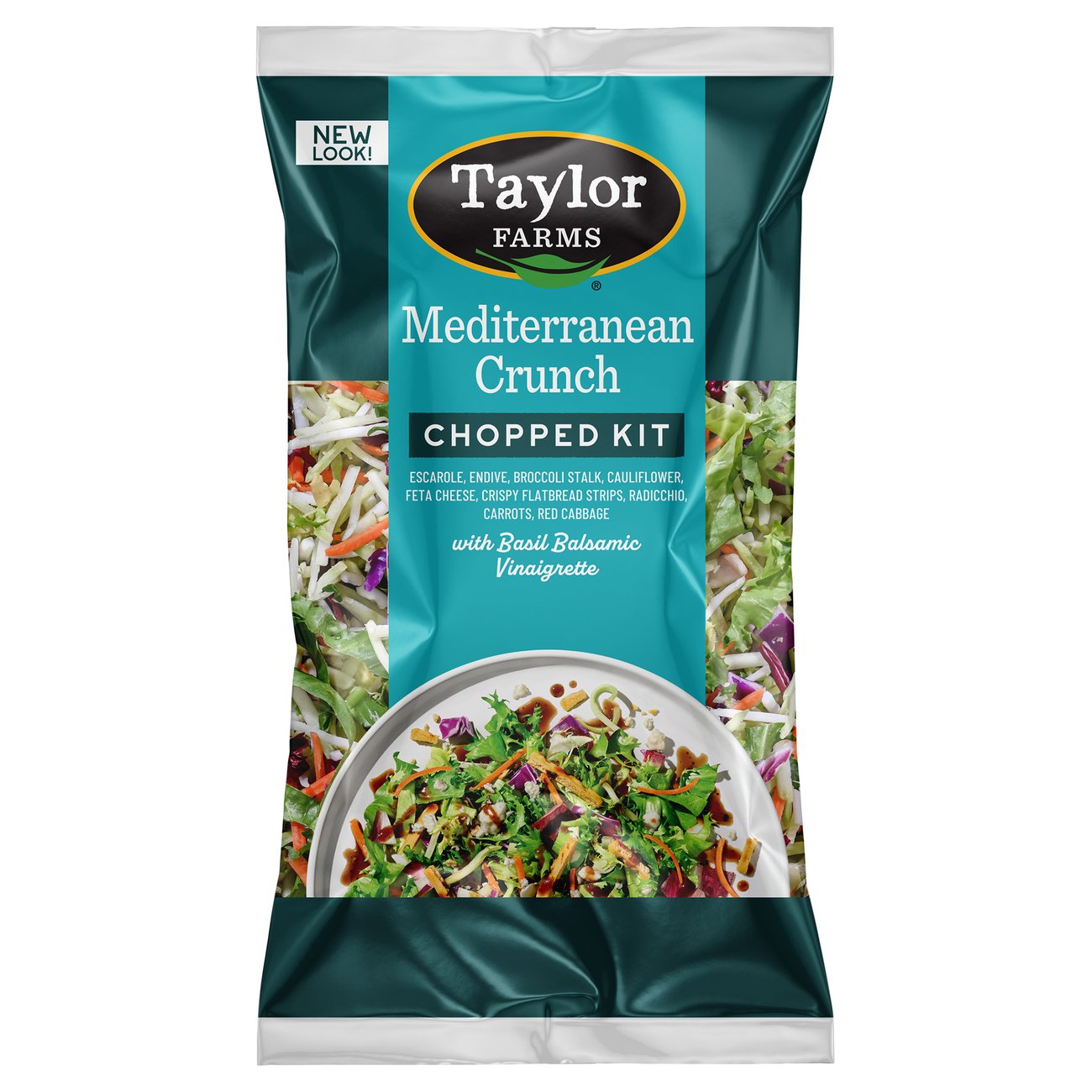 Taylor Farms Mediterranean Crunch Chopped Salad Kit - Shop Lettuce ...