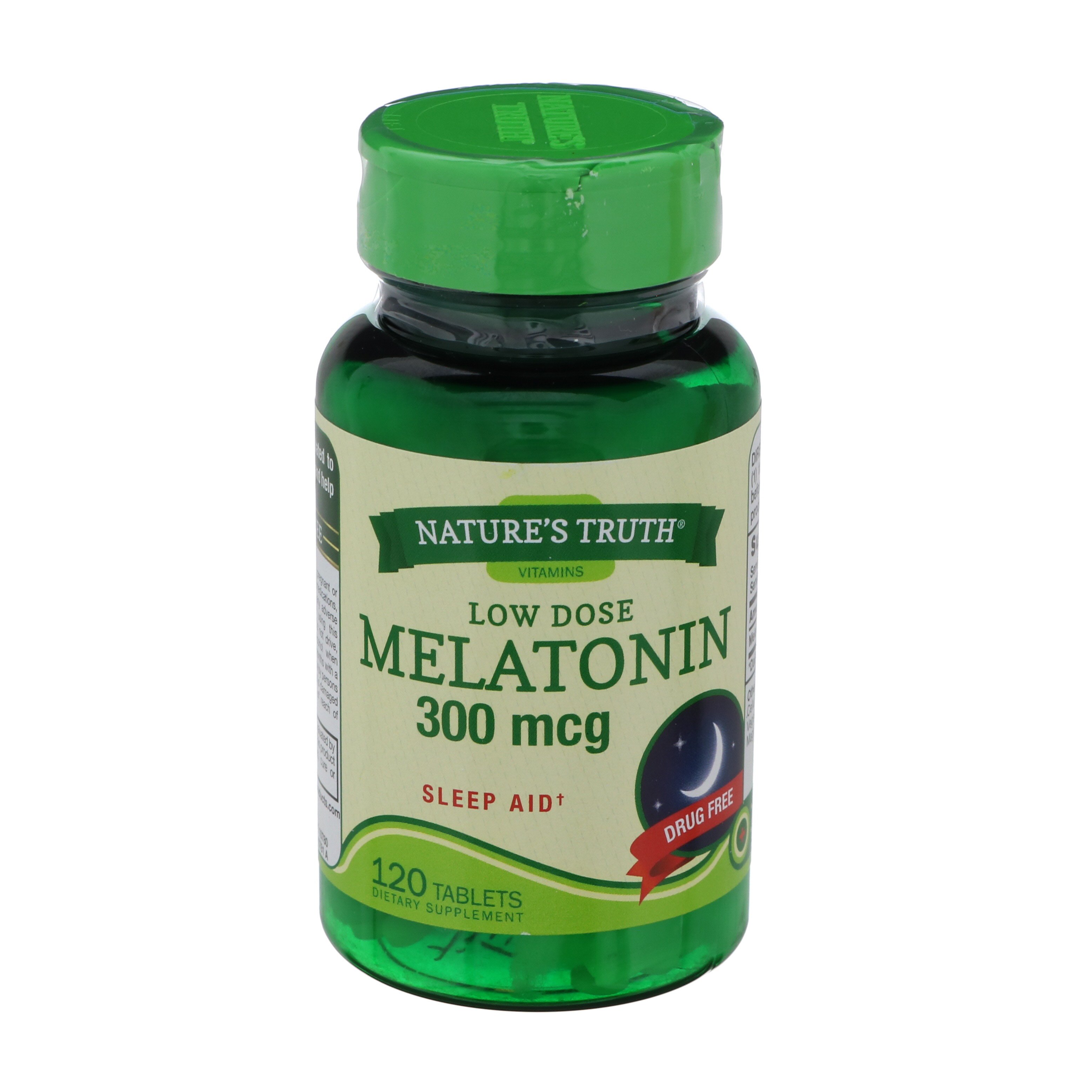 Nature's Truth Low Dose Melatonin 300mcg Tablets - Shop Diet & fitness ...