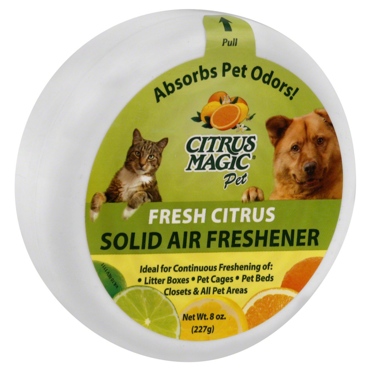 Citrus Magic Pet Fresh Citrus Solid Air Freshener - Shop Cleanup & odor ...