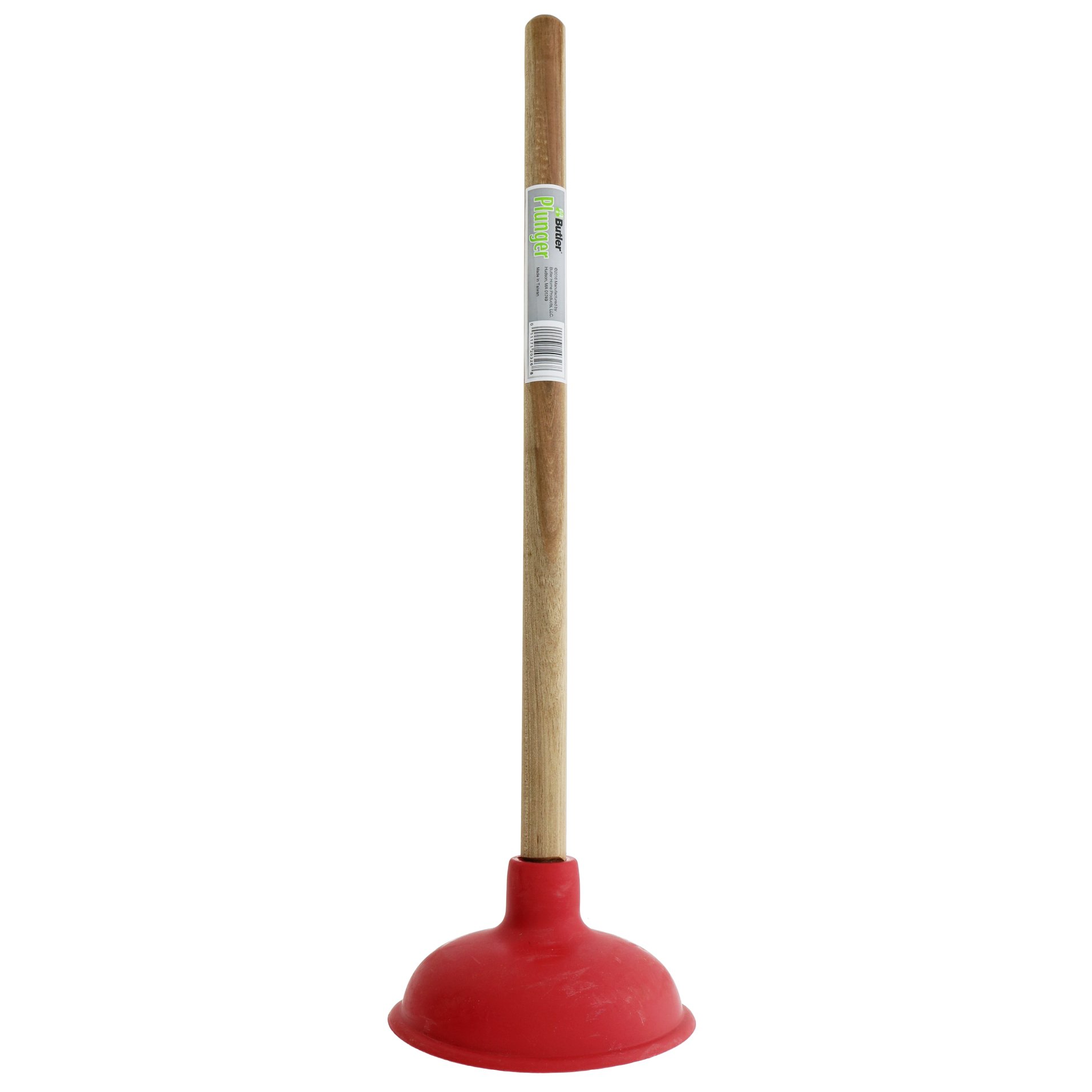 Butler Wooden Handle Plunger - Shop Plumbing at H-E-B